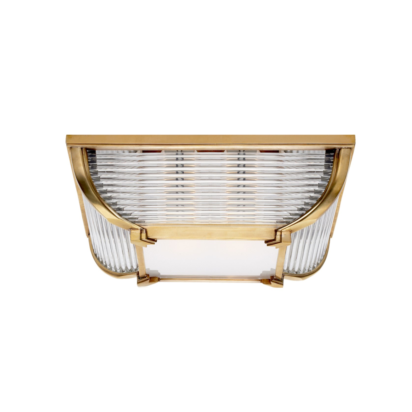 Perry Large Flush Mount – Brass | ArchiPro NZ
