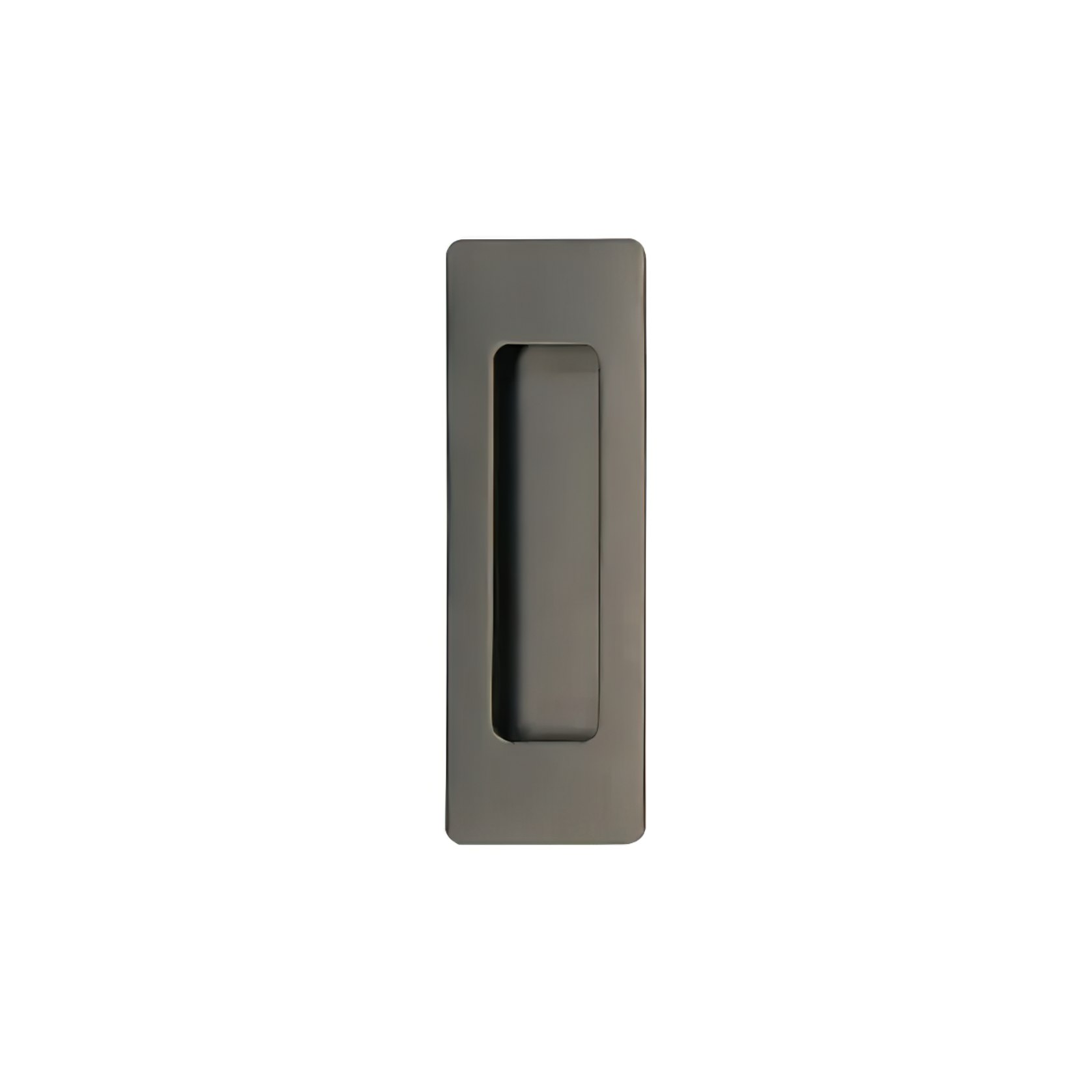 Flush Pull 126mm x 42mm Gun Metal | ArchiPro NZ