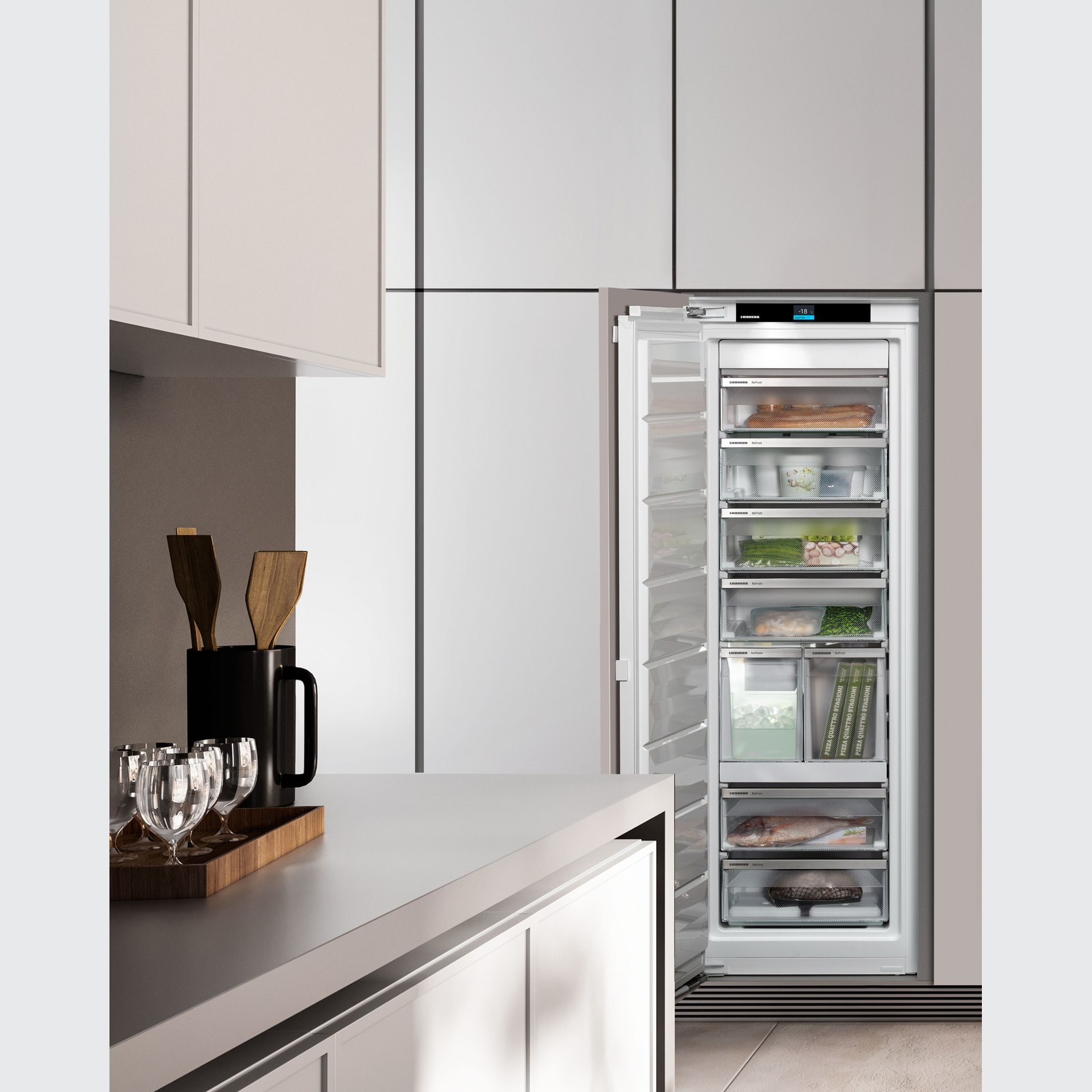 SIFNh5188 Peak Integrated Freezer with IceTower | ArchiPro NZ
