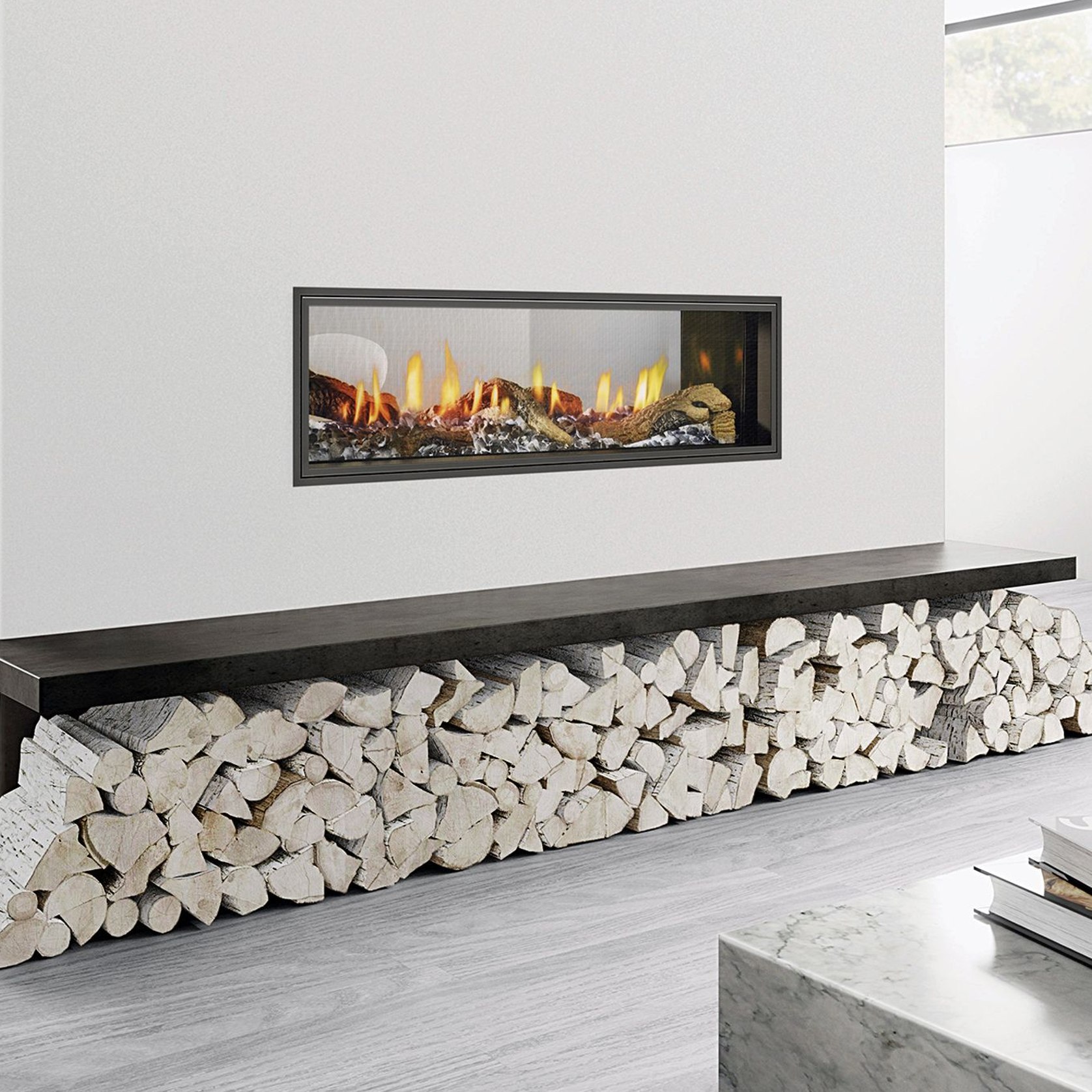 Mezzo Series Double Sided | Gas Fireplace | ArchiPro NZ