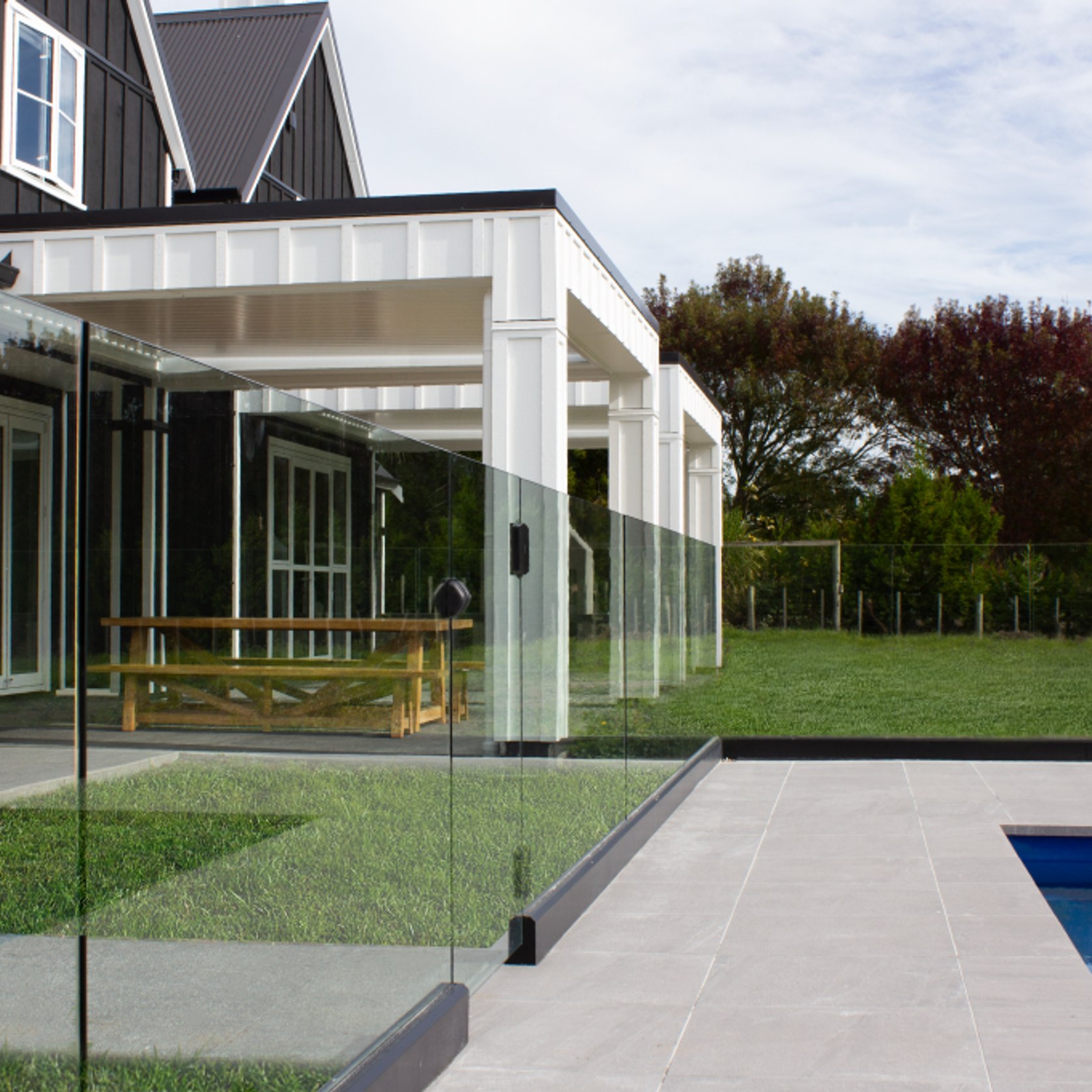 Top Fix Frameless Channel Glass Balustrade System | ArchiPro NZ
