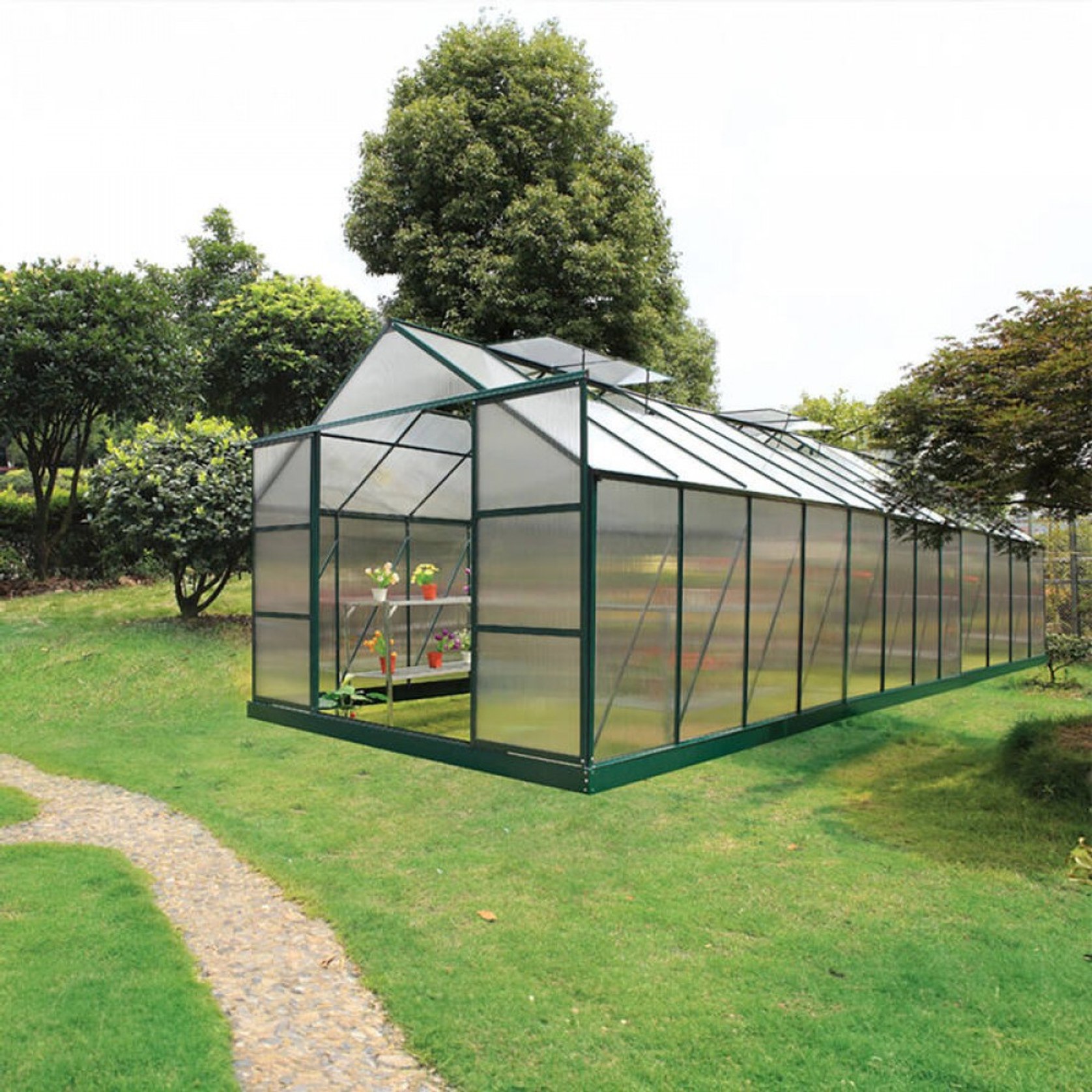 Ultimate Greenhouse 6mm Twin Wall 3000 x 9000mm | ArchiPro NZ