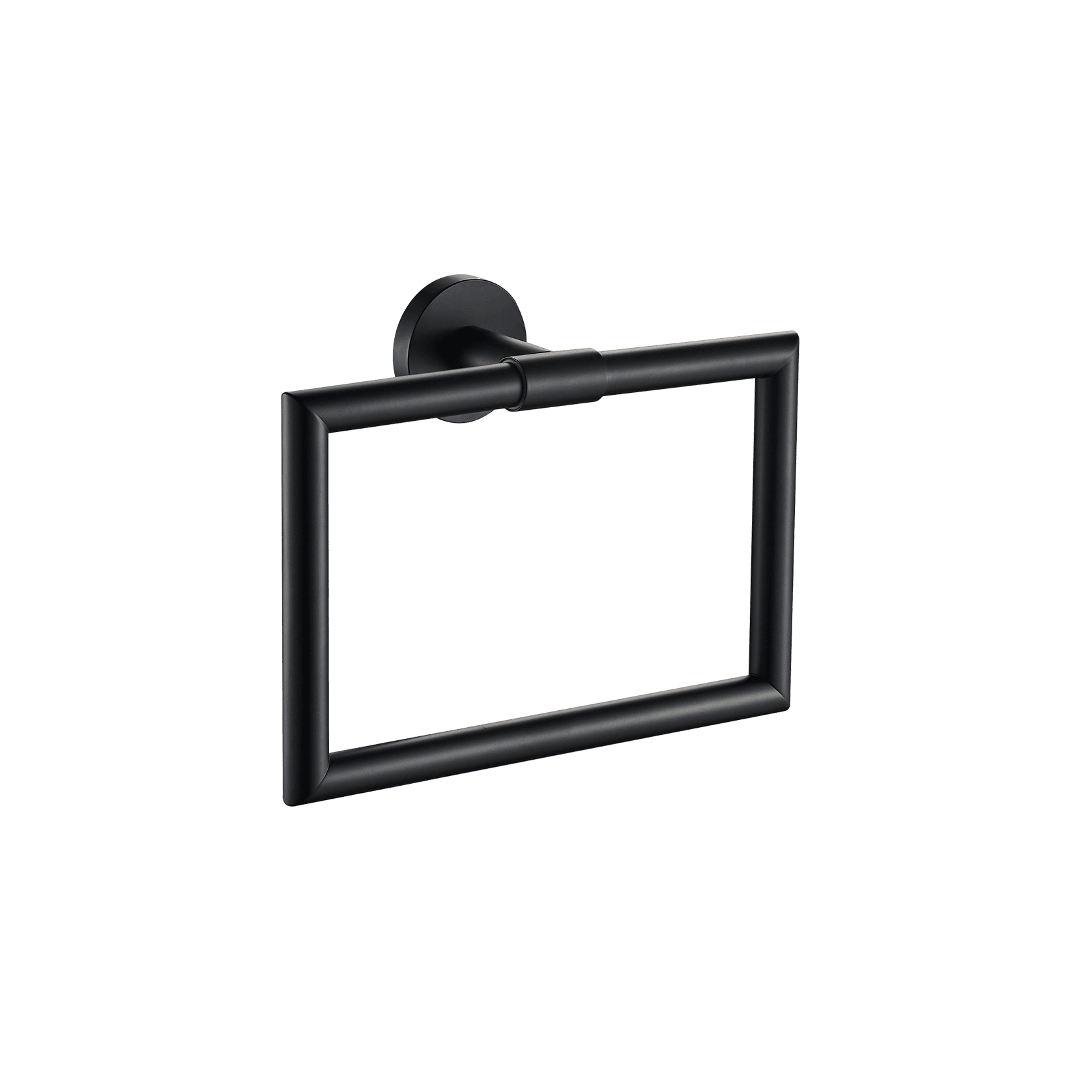 Colab Hand Towel Ring Matte Black | ArchiPro NZ