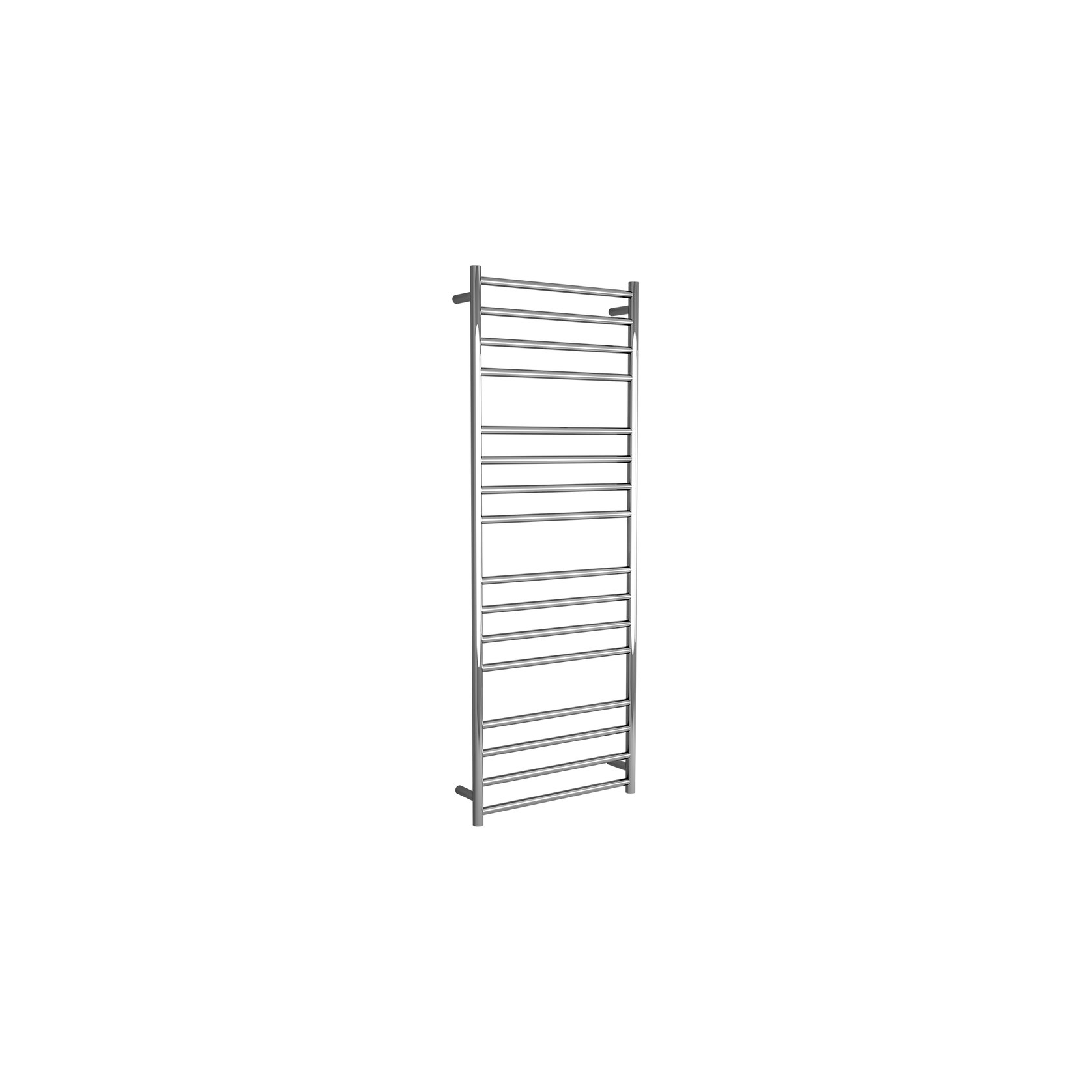 Round Towel Rail 240V 1600 x 600mm Chrome | ArchiPro NZ