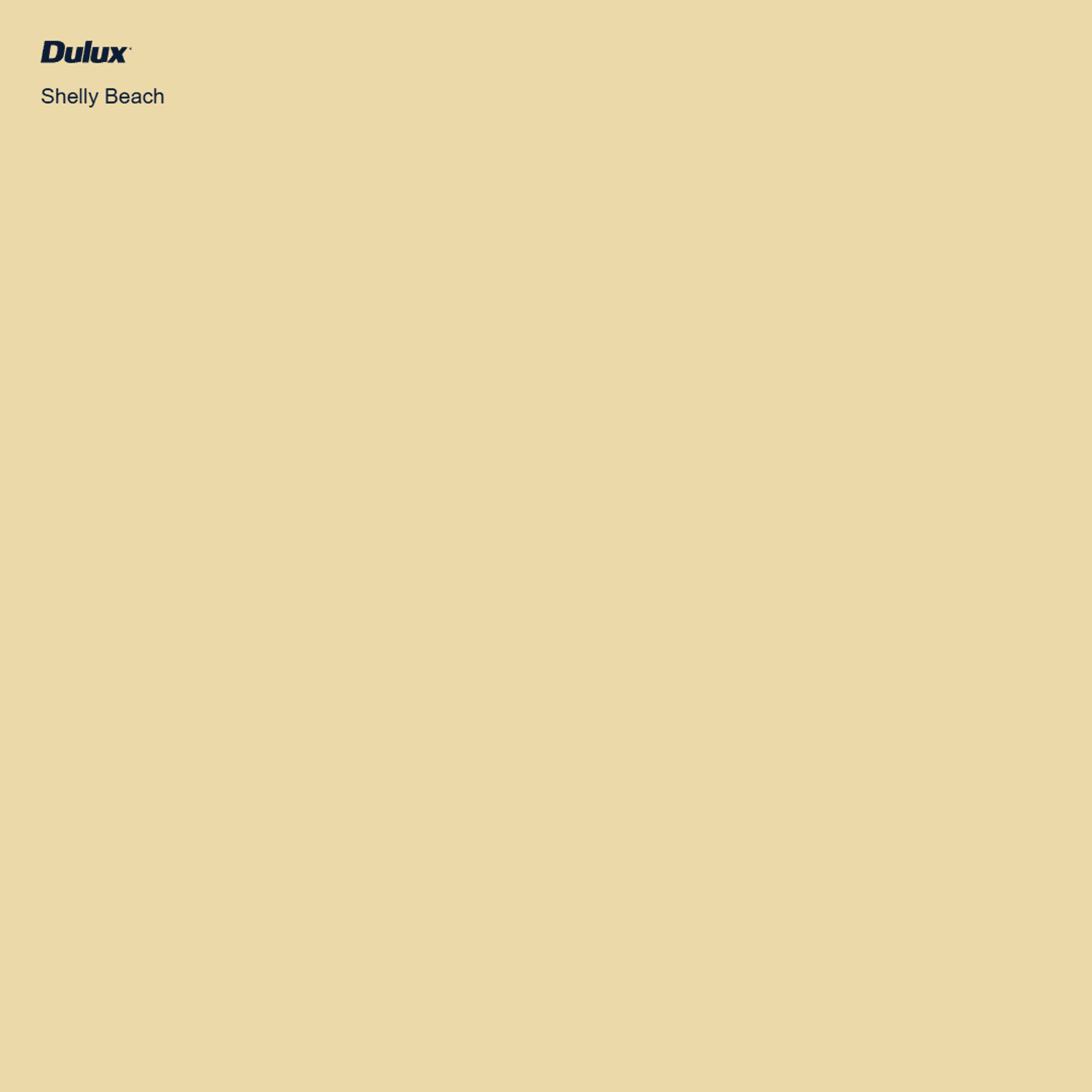 Dulux Shelly Beach Paint, Yellows | ArchiPro NZ