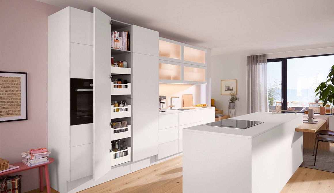 SPACE TOWER Pantry TANDEMBOX BLUM | ArchiPro NZ