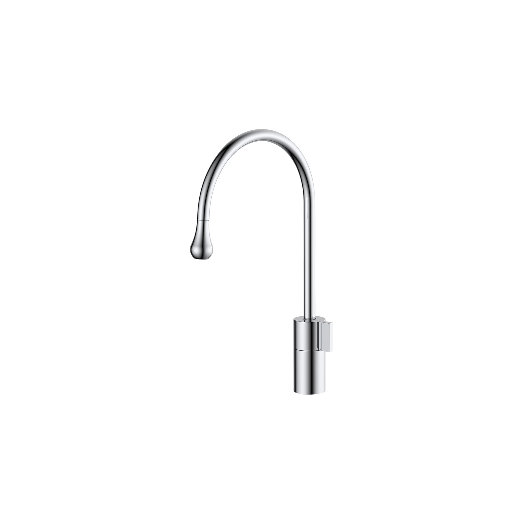 Orbit Gooseneck Kitchen Mixer Chrome | ArchiPro NZ