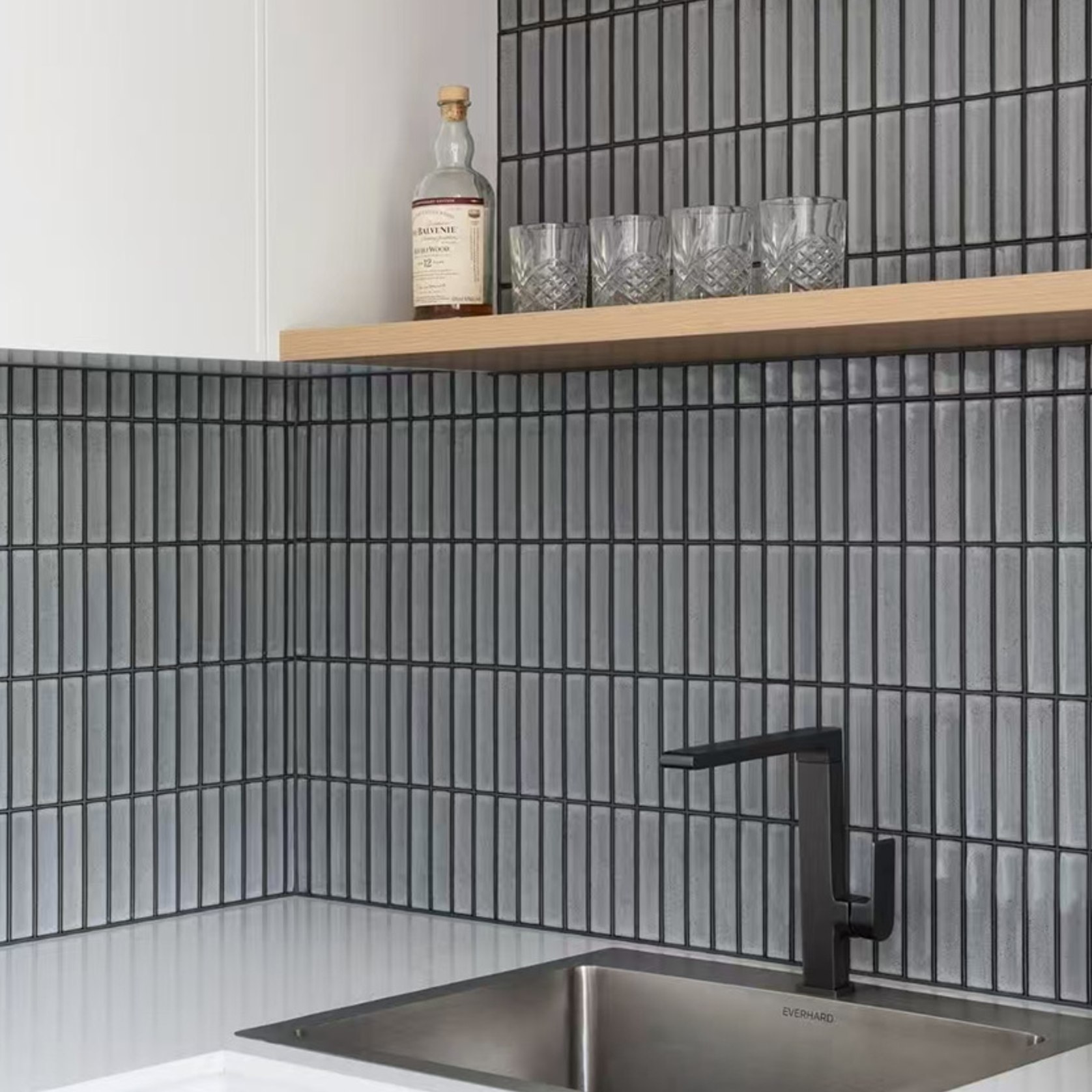 Bianca Kitchen Mixer | Gun Metal | ArchiPro NZ