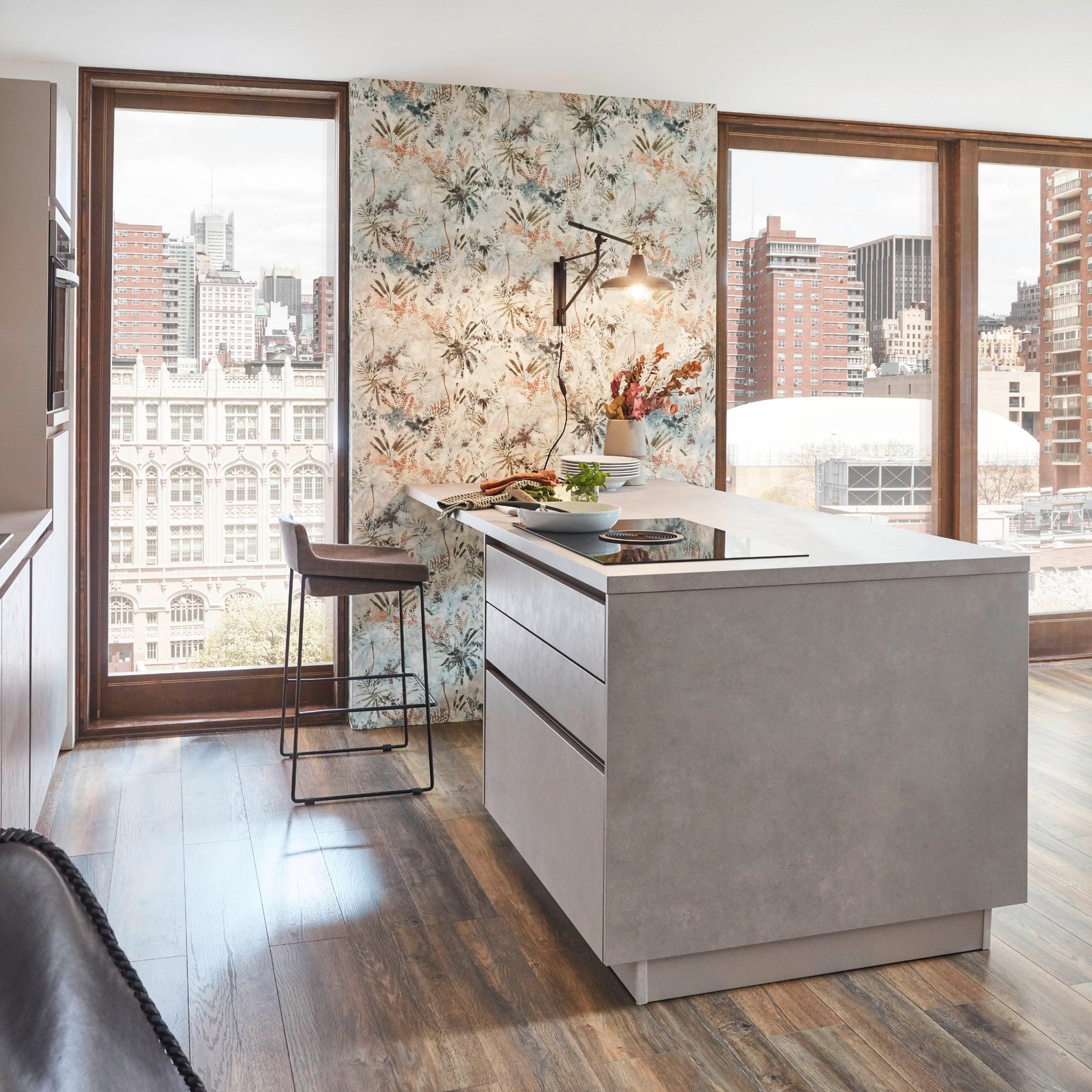 Concrete-Look Laminate Benchtop in Grey | ArchiPro NZ