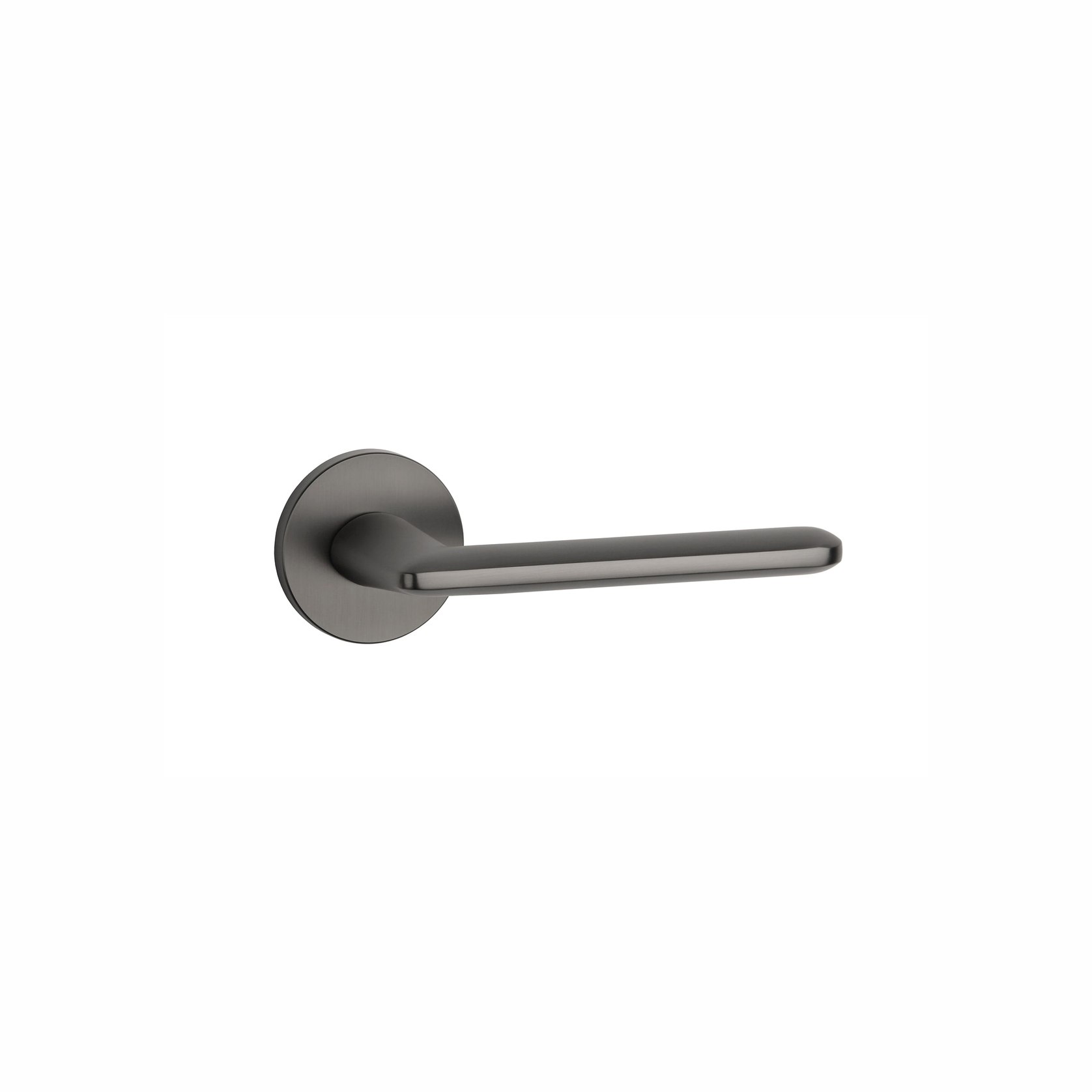 STILE AVA Lever Handle on Round Rose R SLIM 7MM | ArchiPro NZ