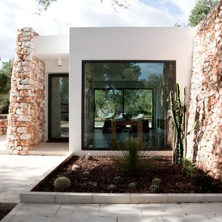 Fluted Travertine Cladding | ArchiPro NZ