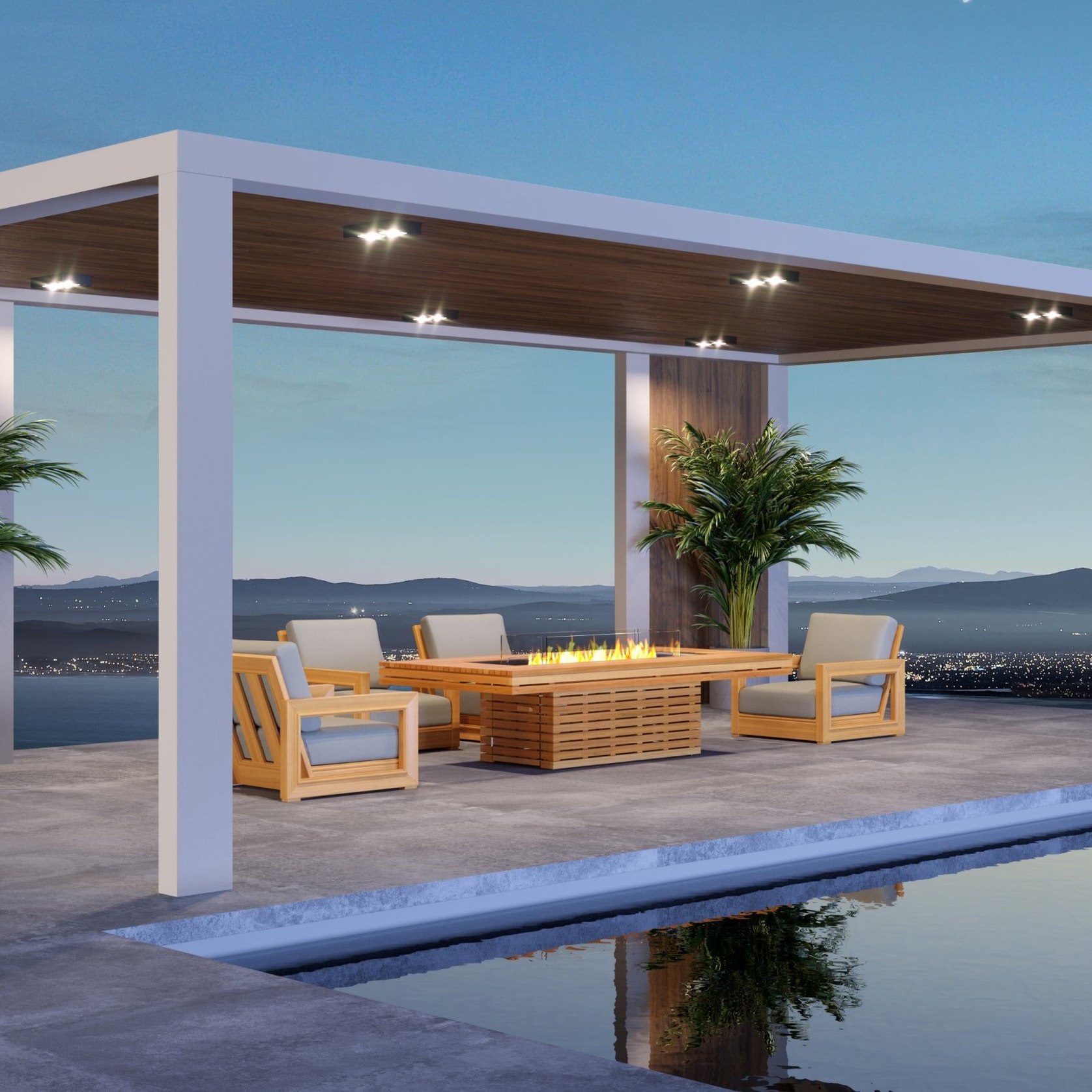 Gin 90 Chat Fire Table | ArchiPro NZ