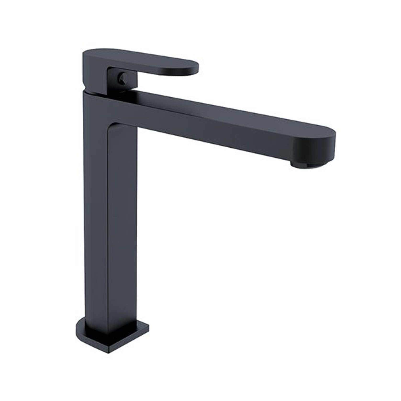 Ecco Tall Basin Mixer Matte Black | ArchiPro NZ