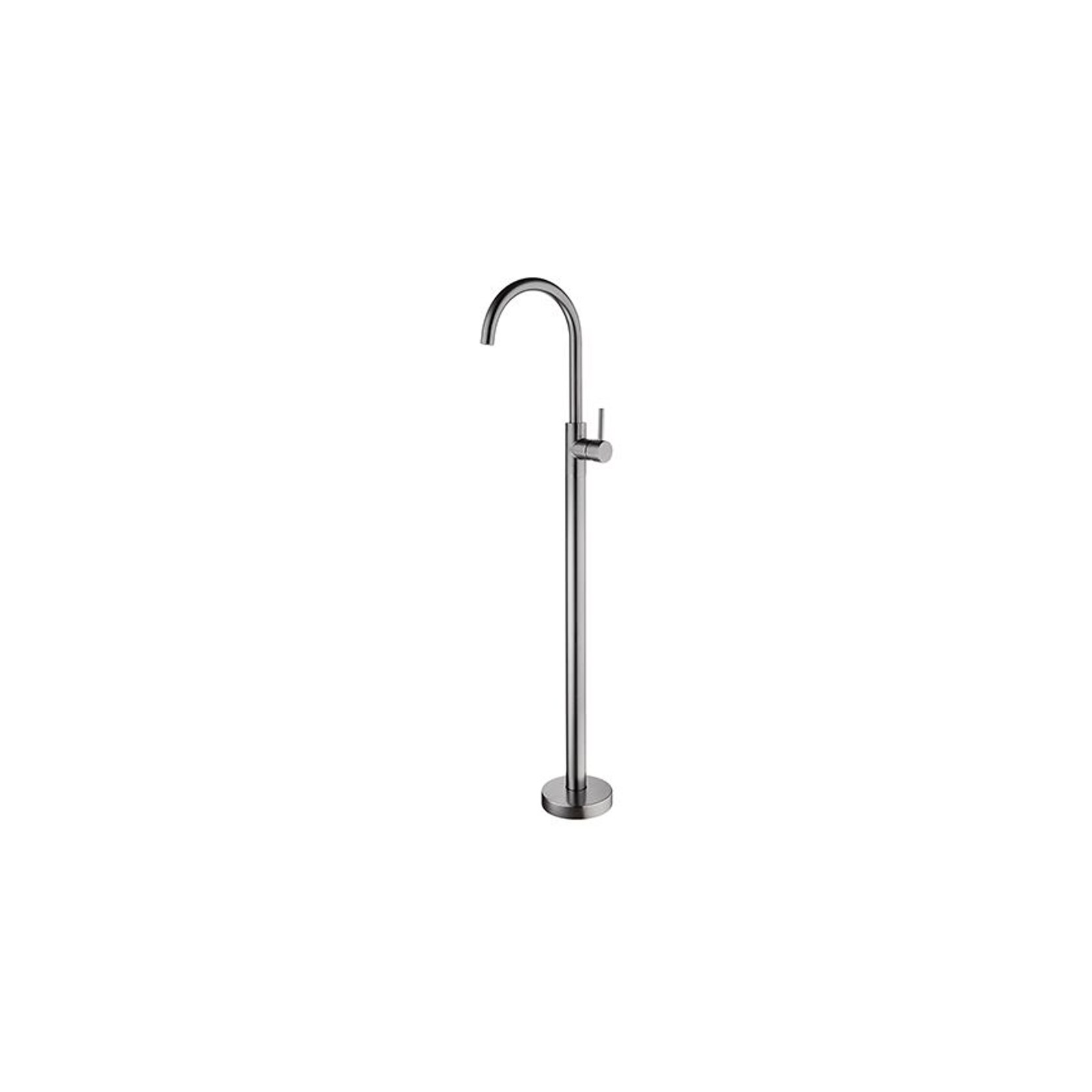 Mecca Freestanding Bath Mixer Graphite | ArchiPro NZ