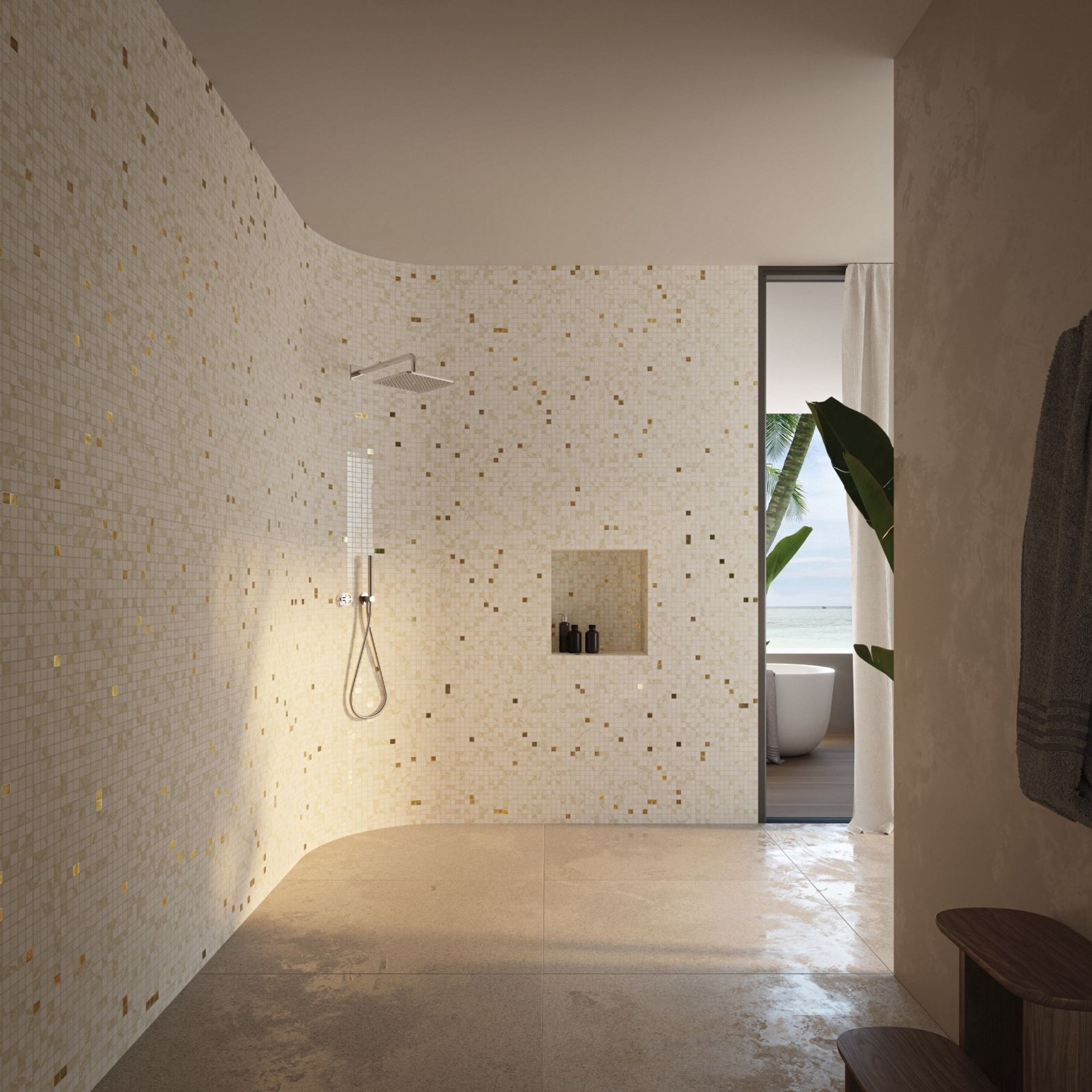 Sponge | Gold Mosaics Collection by Ezarri | ArchiPro NZ