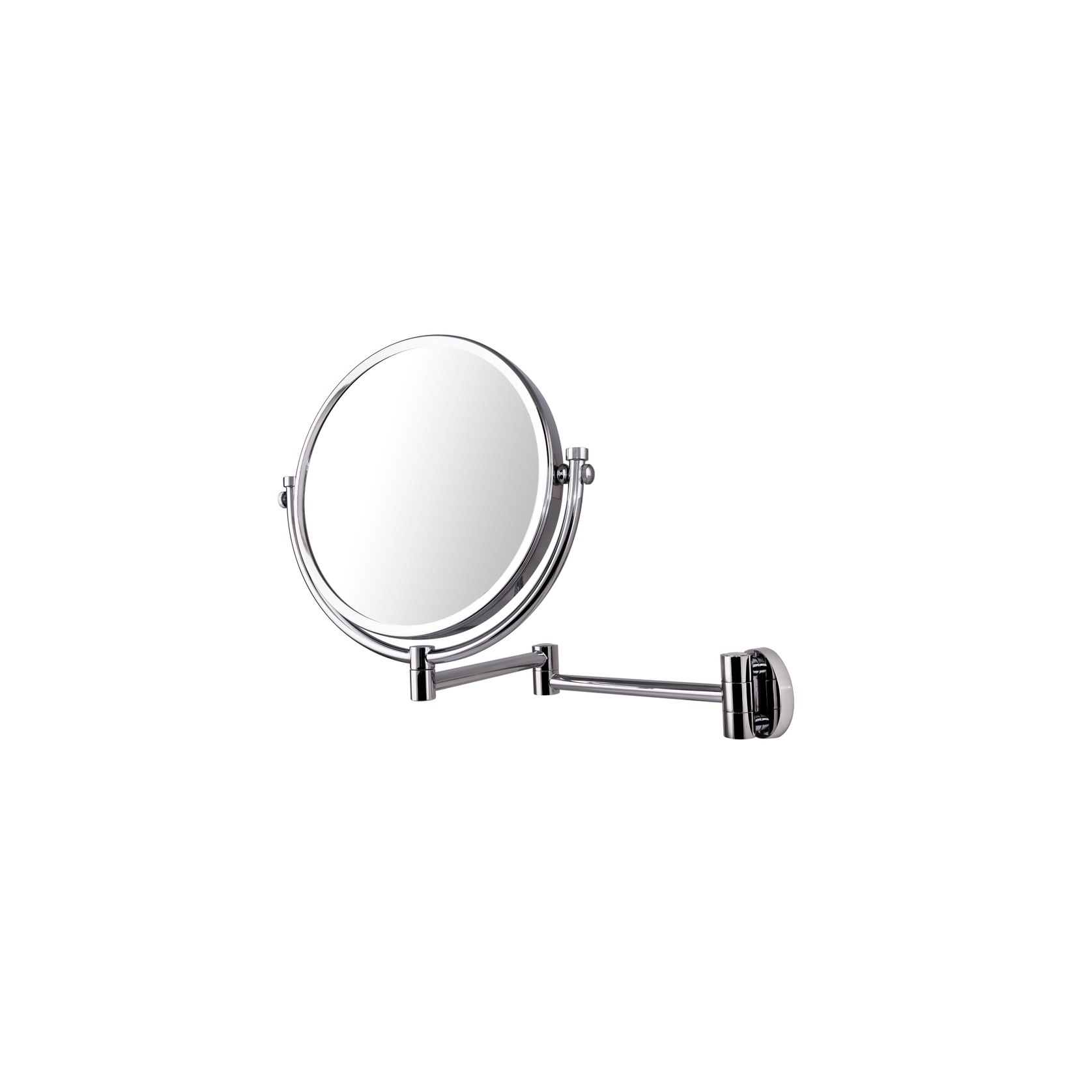Wall Mount Magnify Mirror - Chrome | ArchiPro NZ