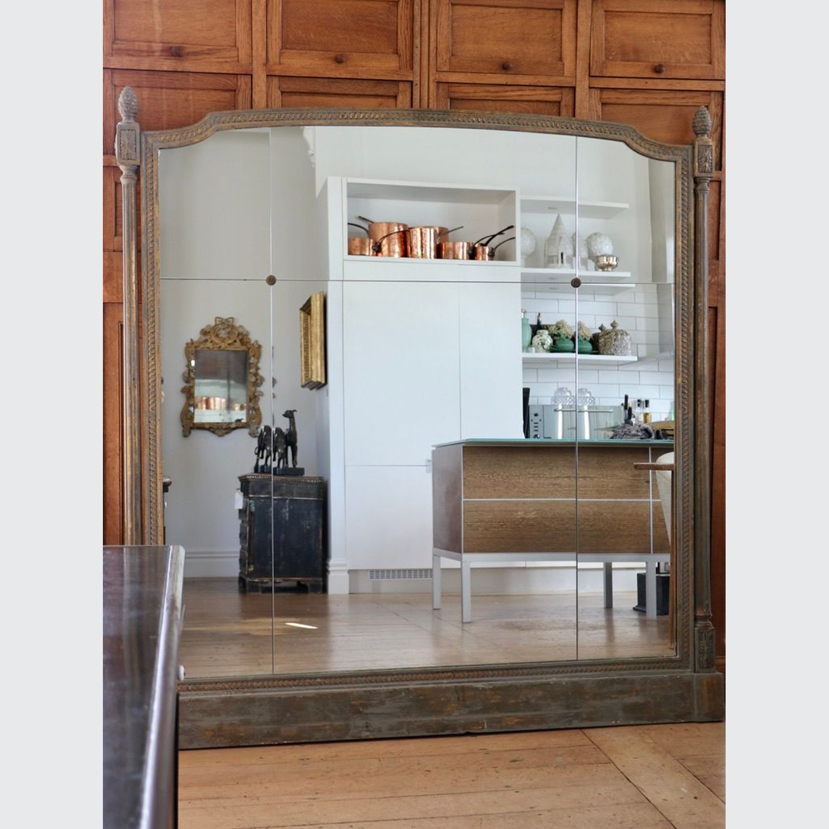Large Louis XVI Style Sectional Mirror | ArchiPro NZ