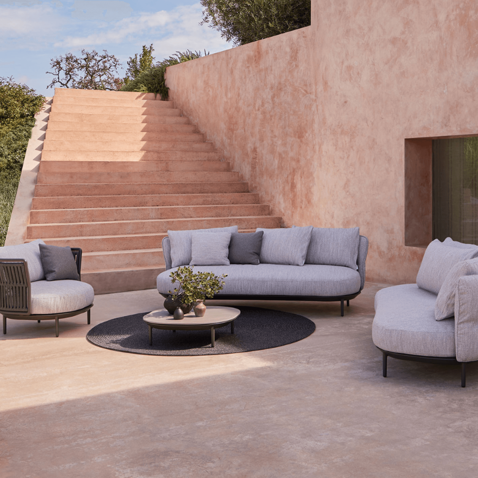 Amba Lounge Chair - Woven | ArchiPro NZ