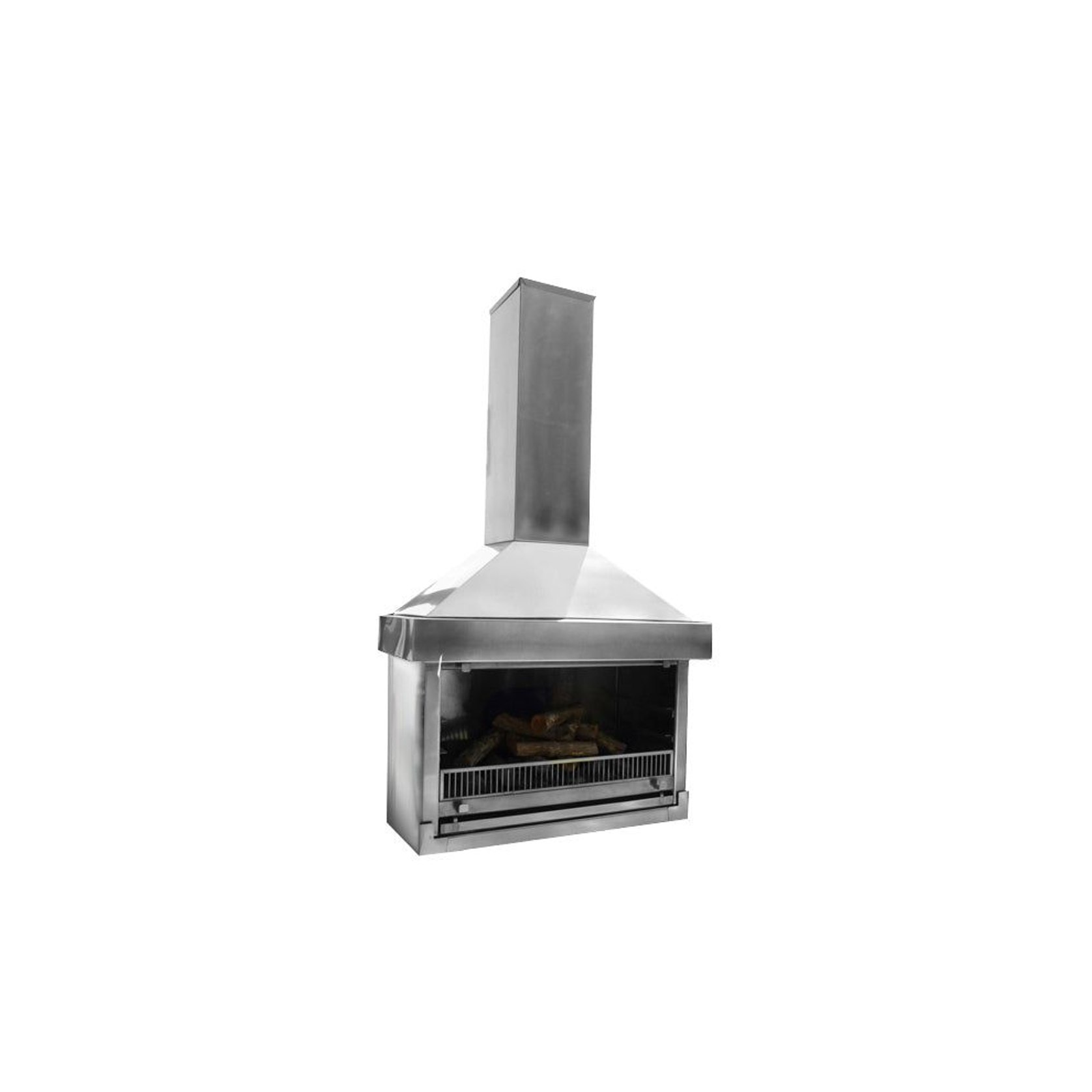 Custom 304 Stainless Fireplace | ArchiPro NZ