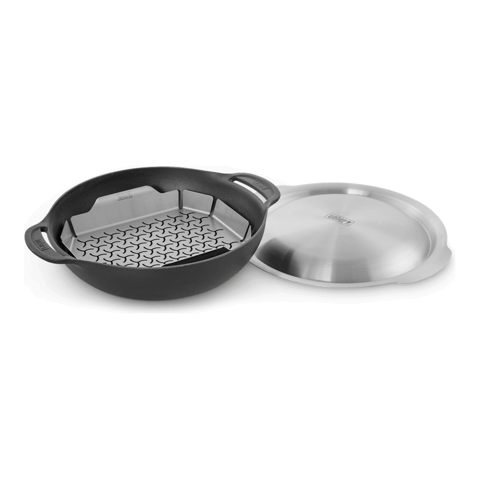 Weber GBS Cast Iron Wok and Steamer | ArchiPro NZ