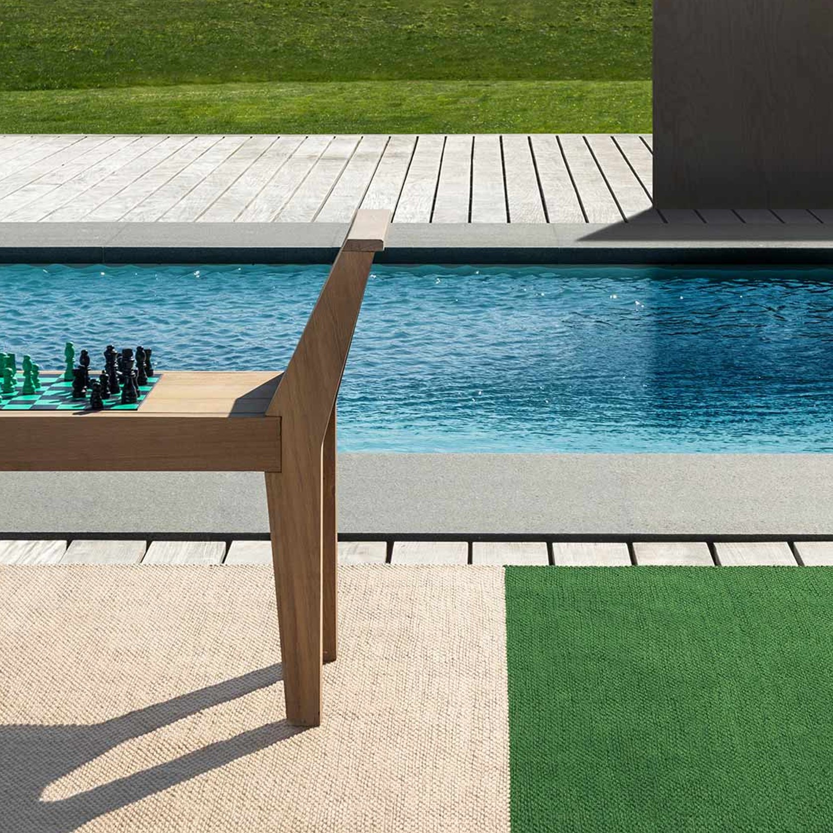 Deck Spring Green Outdoor Rug | Brink & Campman | 4 Sizes | ArchiPro NZ