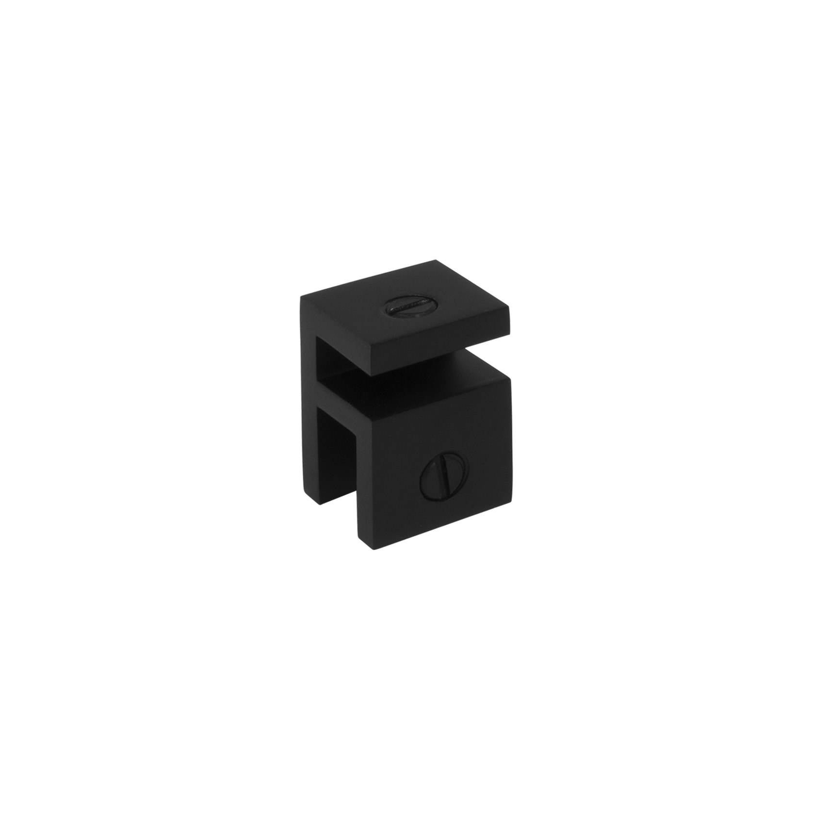 Buddy Shower Glass Bracket Matt Black | ArchiPro NZ