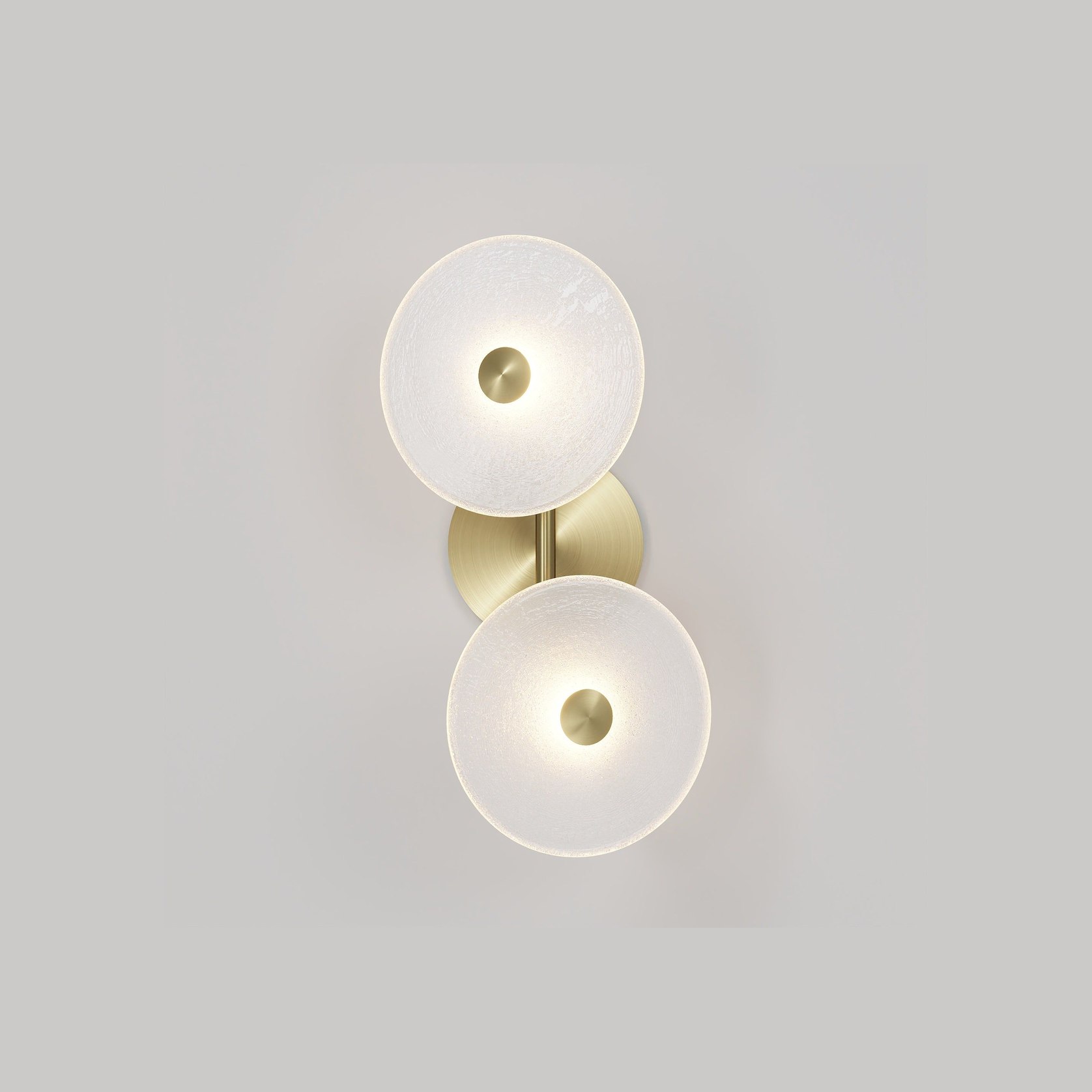 Coral Duo Rod Wall Light - (Off-Centered) | ArchiPro NZ