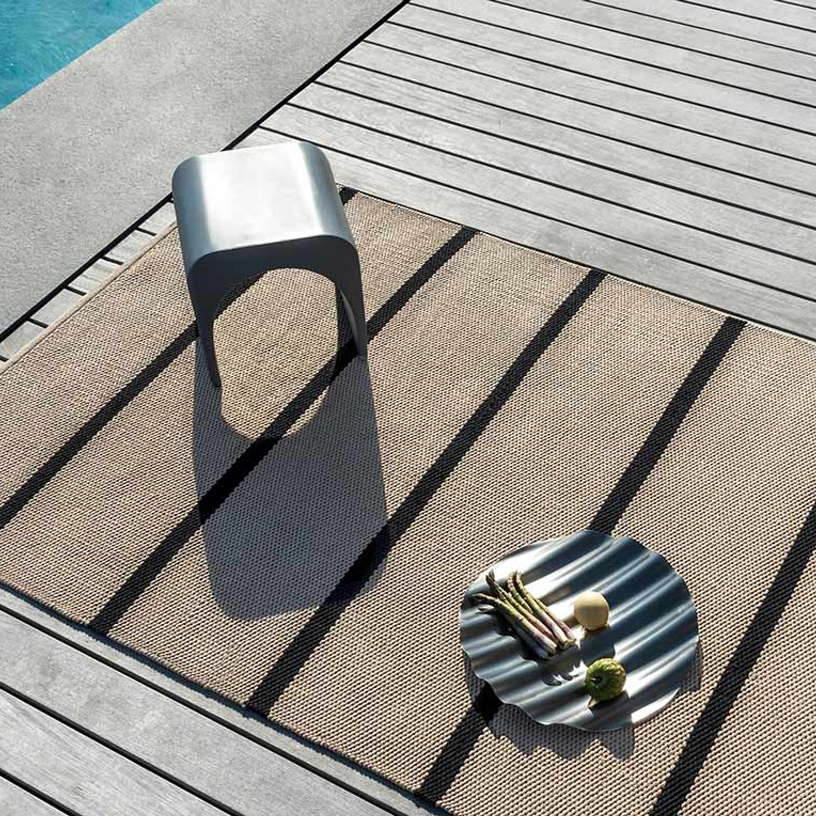 Deck Charcoal Outdoor Rug | Brink & Campman | 4 Sizes | ArchiPro NZ