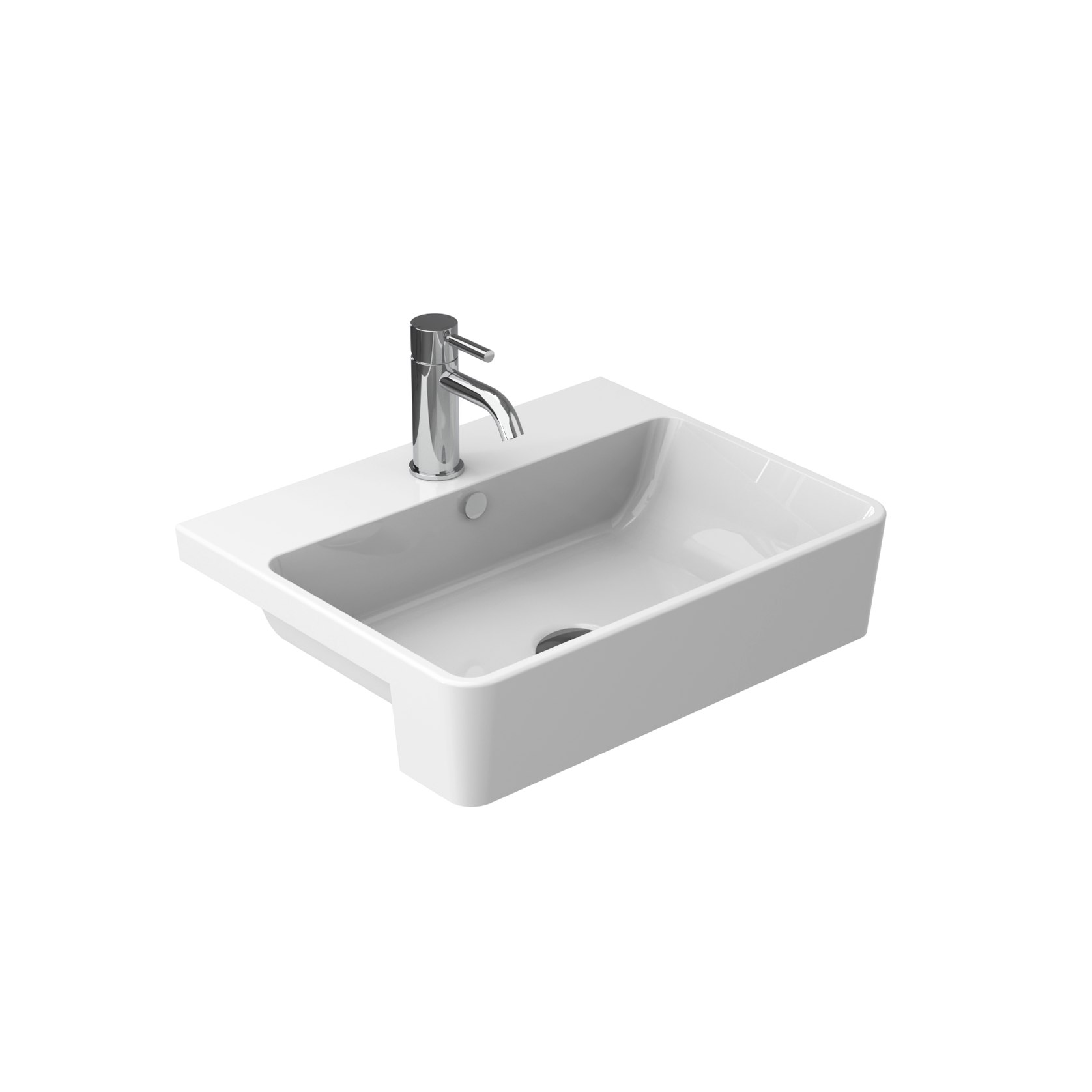 Evo 50 Semi Recessed Basin | ArchiPro NZ