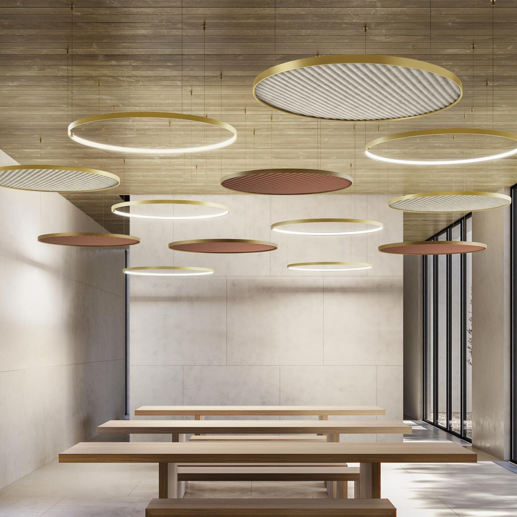 Zero Round Acoustic Pendant | ArchiPro NZ