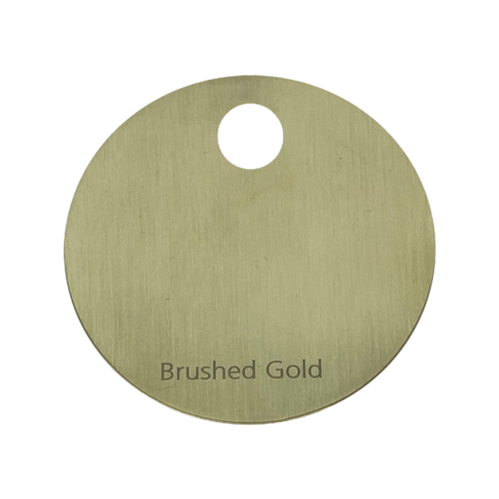 Scarab Colour Disc Brushed Gold | ArchiPro NZ