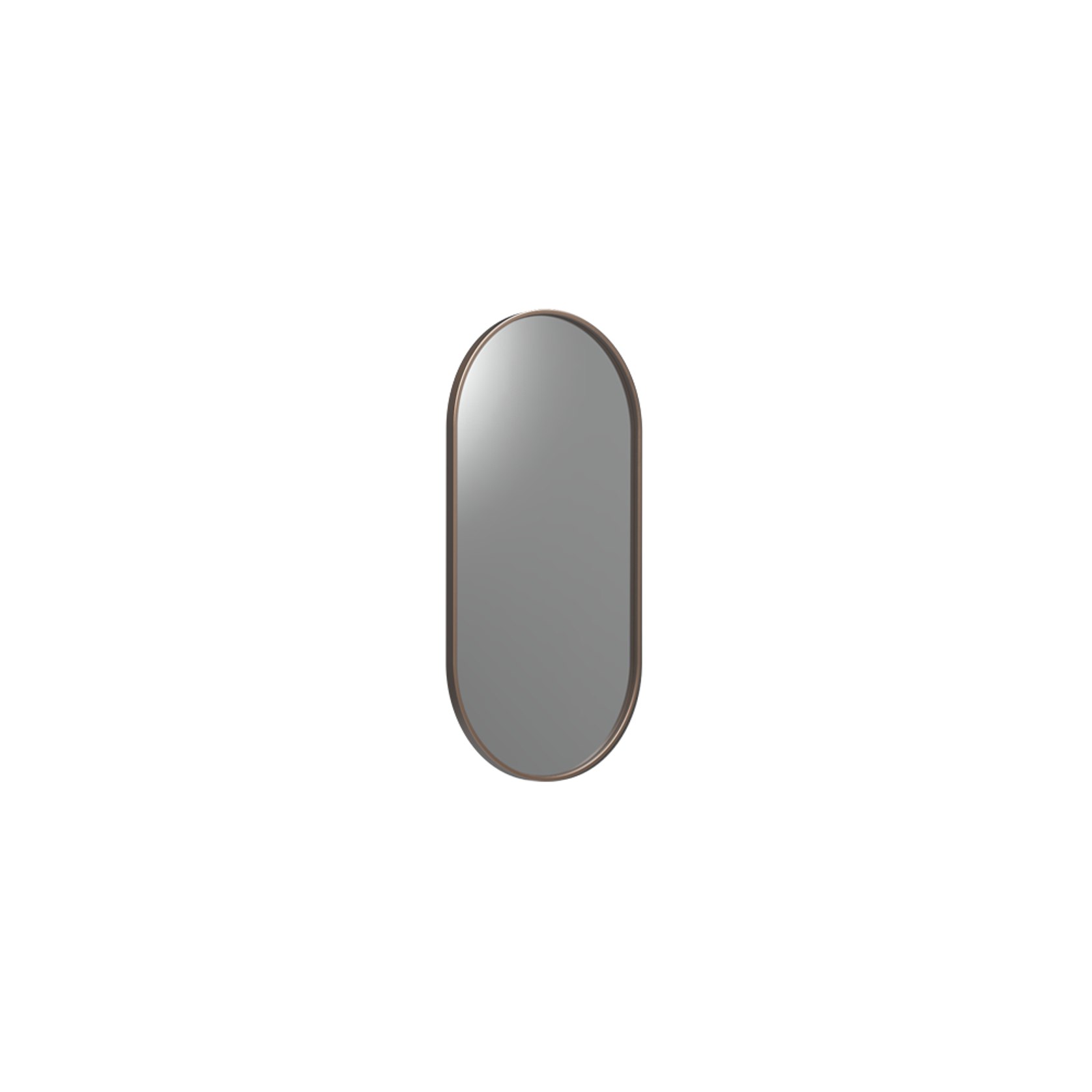 Frame XL 450 Pill Mirror Aged Brass | ArchiPro NZ