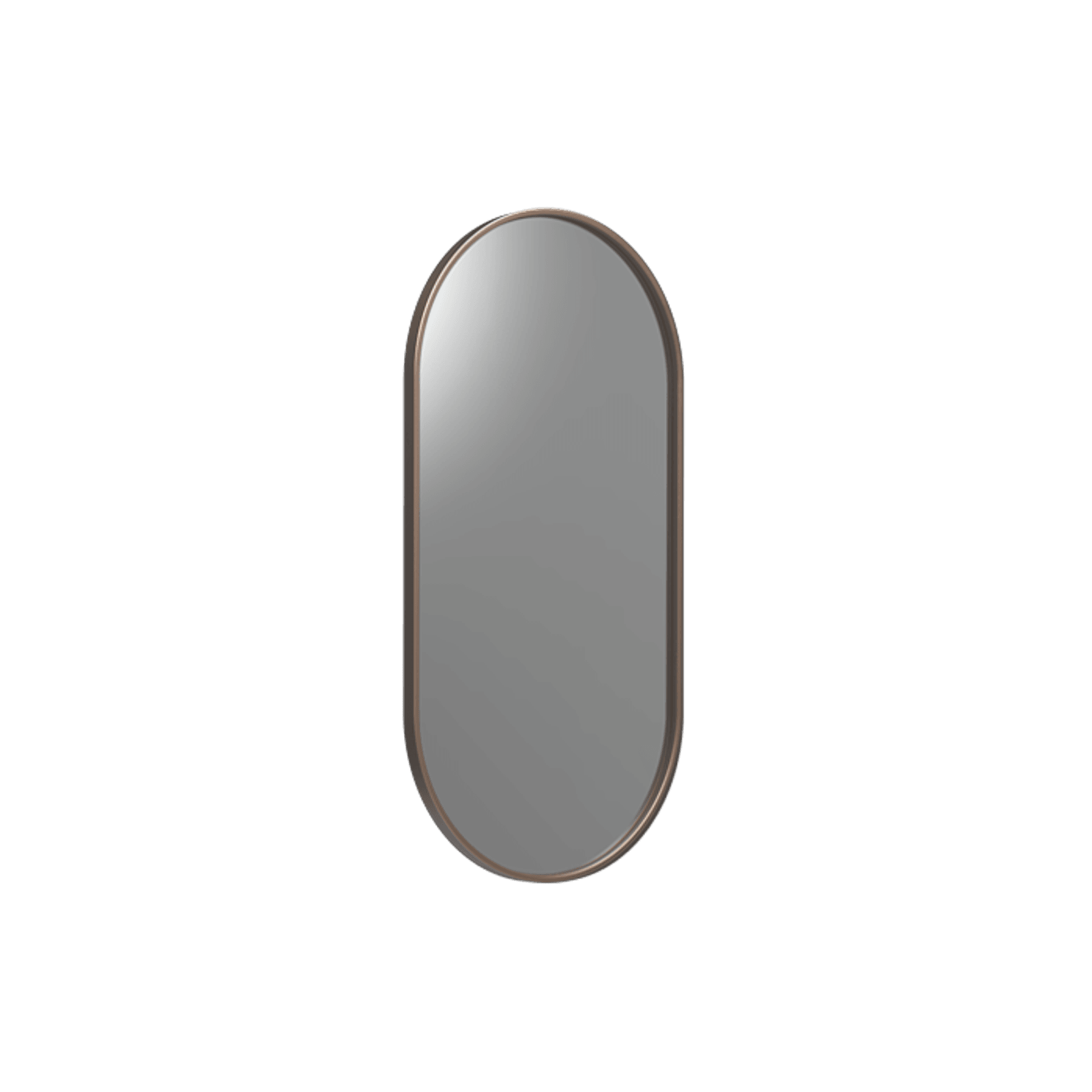 Frame XL 450 Pill Mirror Aged Brass | ArchiPro NZ