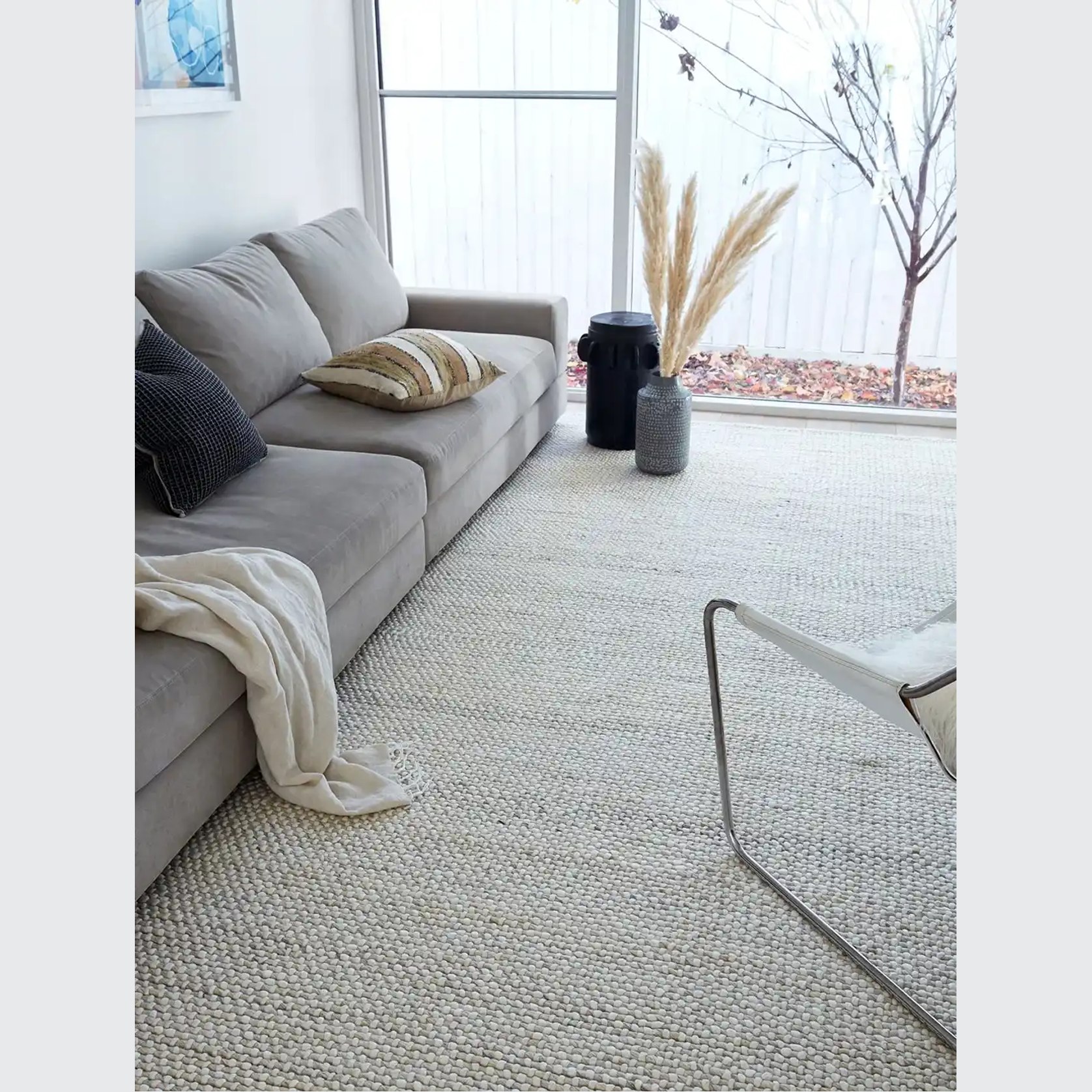 Tribe Home Pride Floor Rug - Ivory | ArchiPro NZ