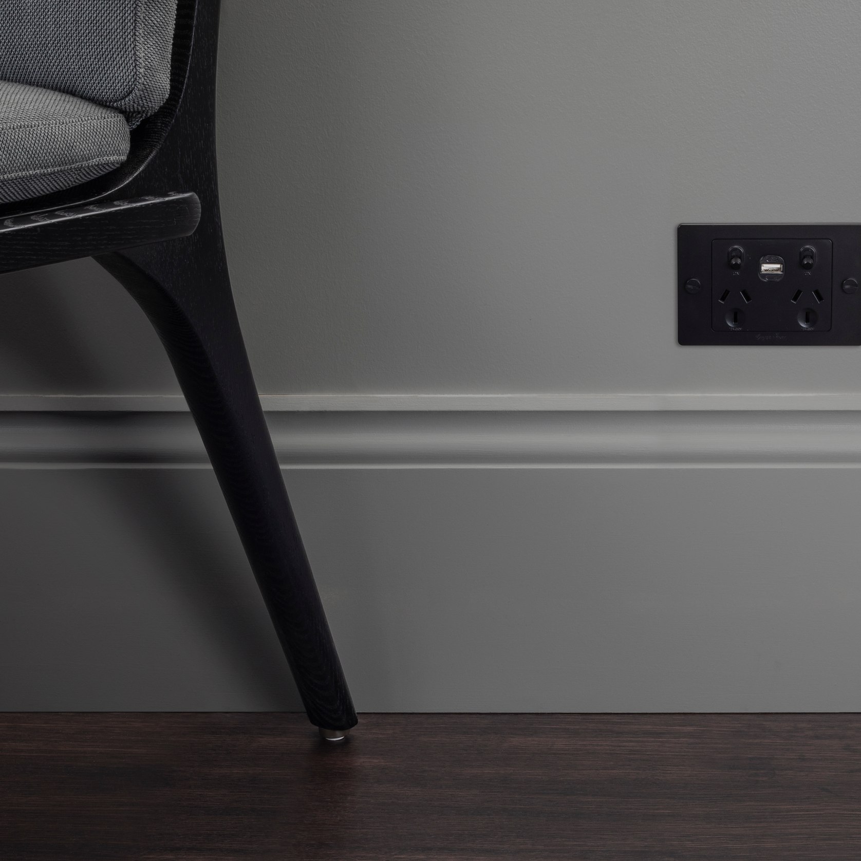 2 Gang GPO Socket Switch + Single USB A + C | ArchiPro NZ