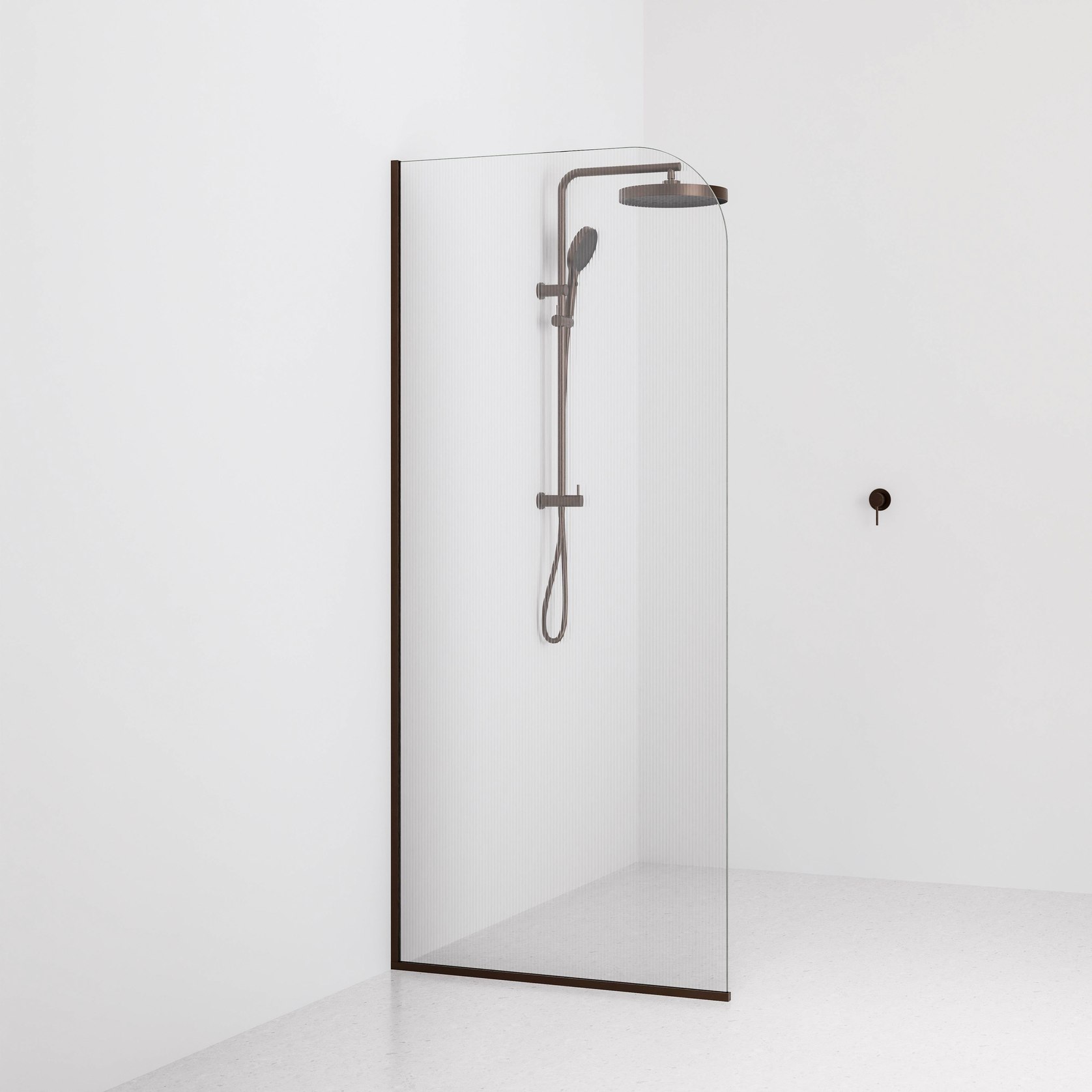 Code Pillar Shower Screen Glass Range | 900mm | ArchiPro NZ