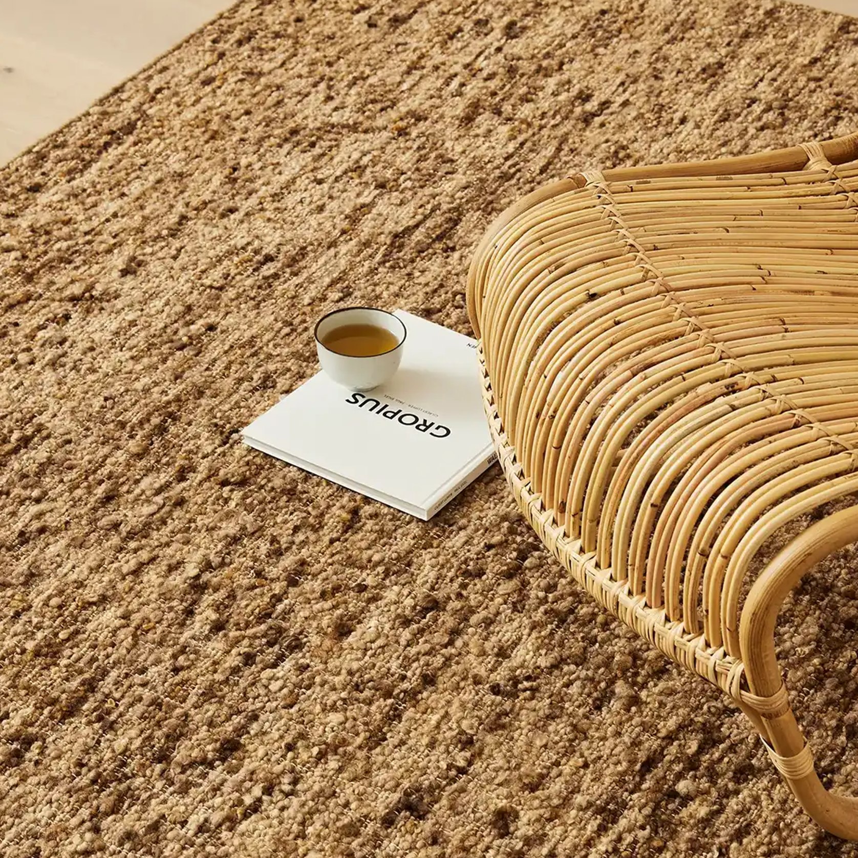Weave Home Henley Floor Rug - Natural | 100% Wool | 2 x 3m | ArchiPro NZ