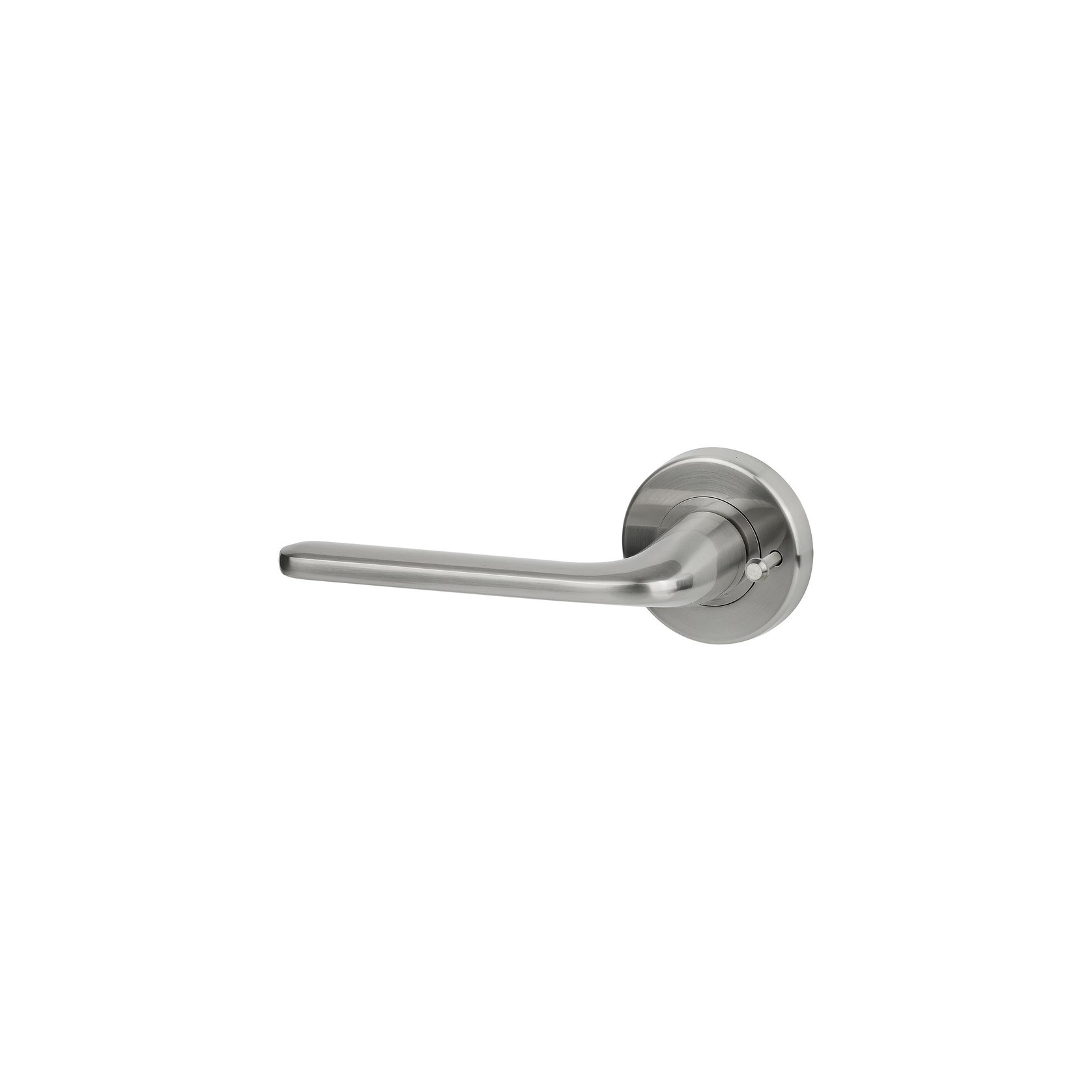 Venice Privacy Lever Handle Satin Nickel I-98BK.SNP | ArchiPro NZ