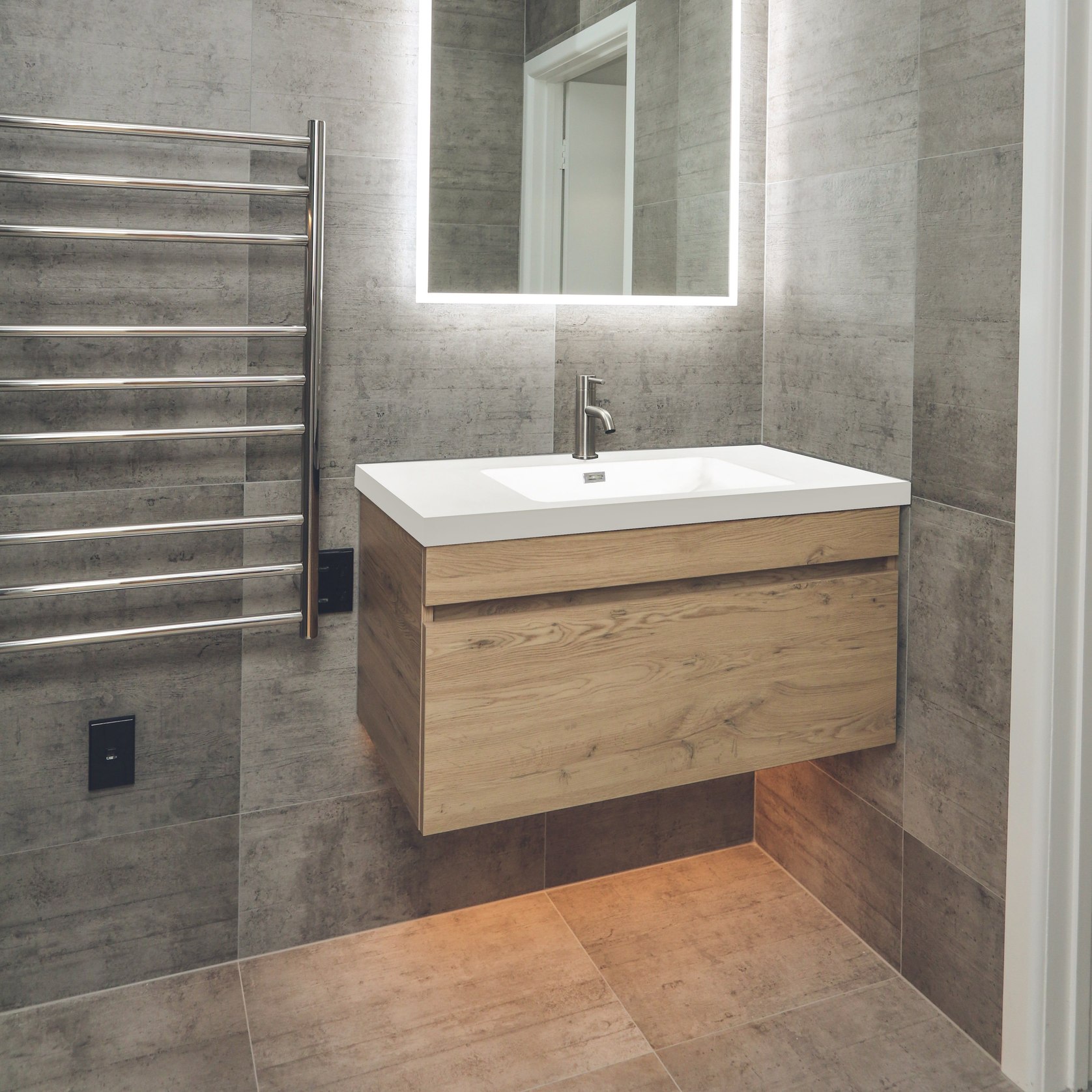 Code Lux 900 Single Drawer Wall Hung Vanity Range | ArchiPro NZ