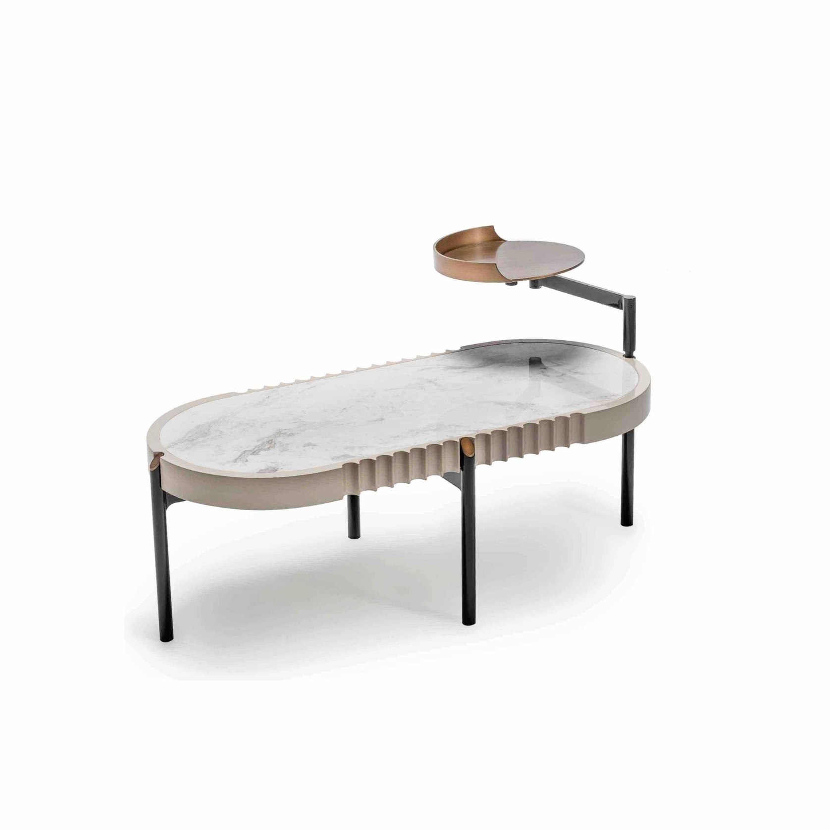 Modern Side Table with Tray "Avenue" | ArchiPro NZ