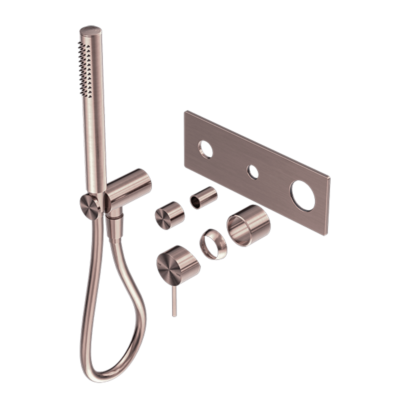 Mecca Shower Mixer Divertor System Trim Kits Only Brushed Bronze ...