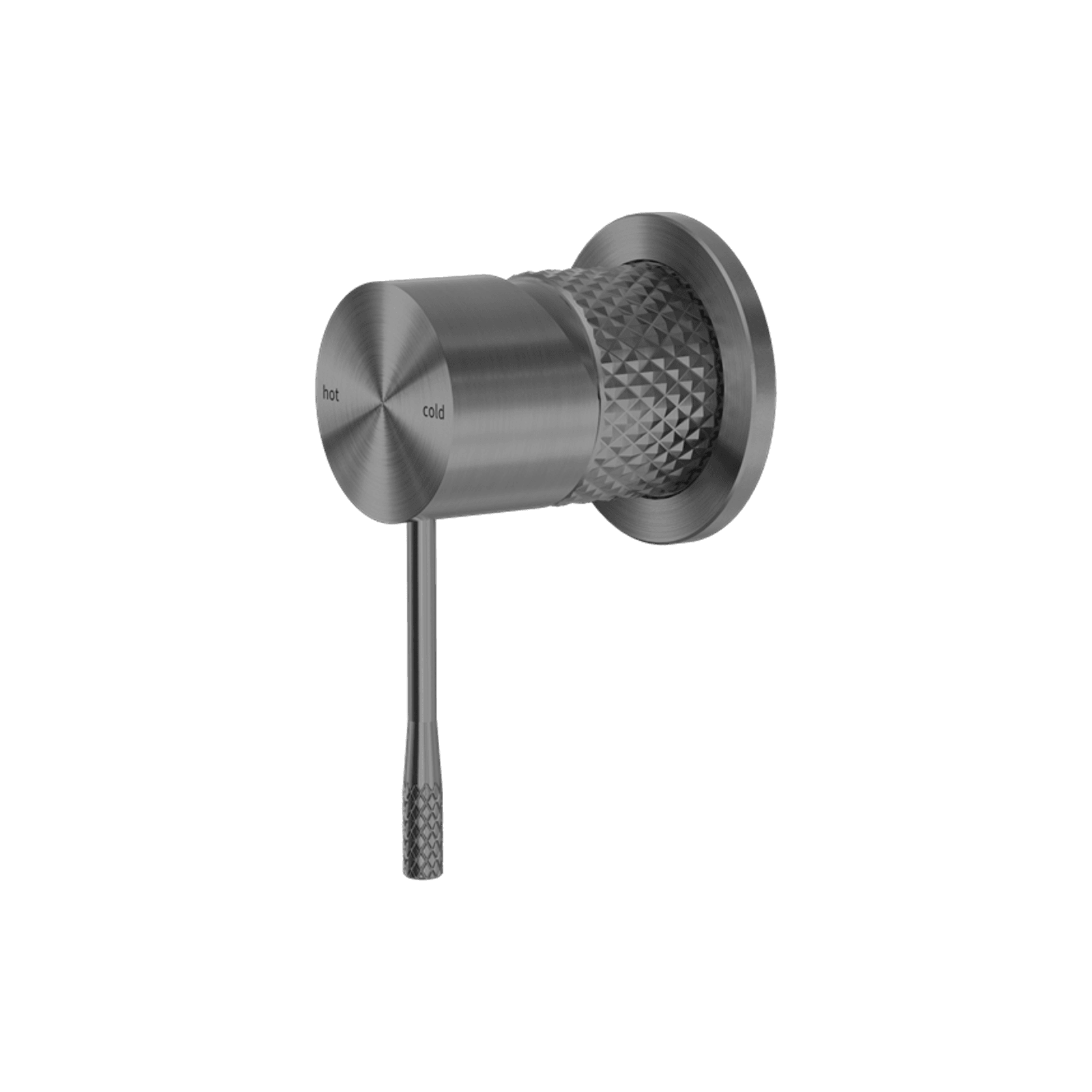 Opal Shower Mixer 60mm Plate Graphite | ArchiPro NZ
