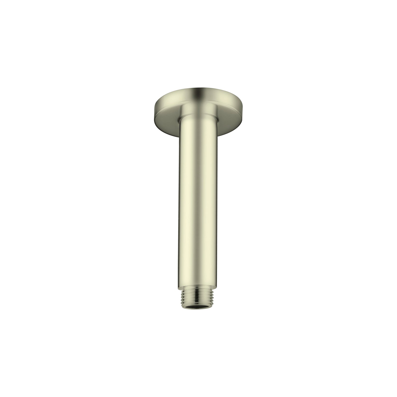 Round Ceiling Arm 100mm Length Brushed Gold | ArchiPro NZ
