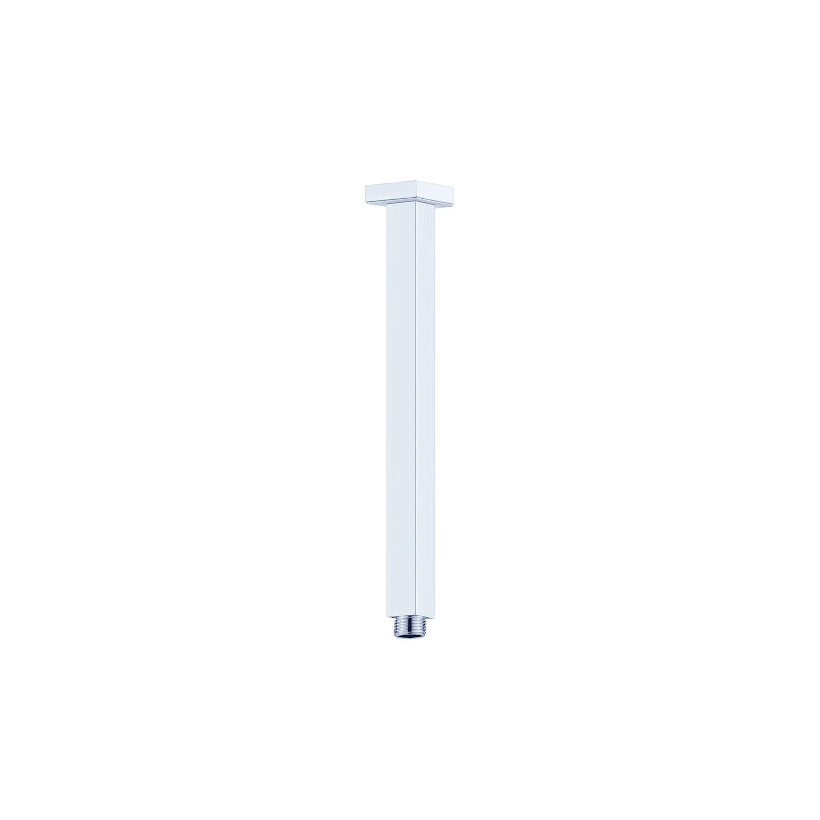 Square Ceiling Arm 150mm Length Chrome | ArchiPro NZ