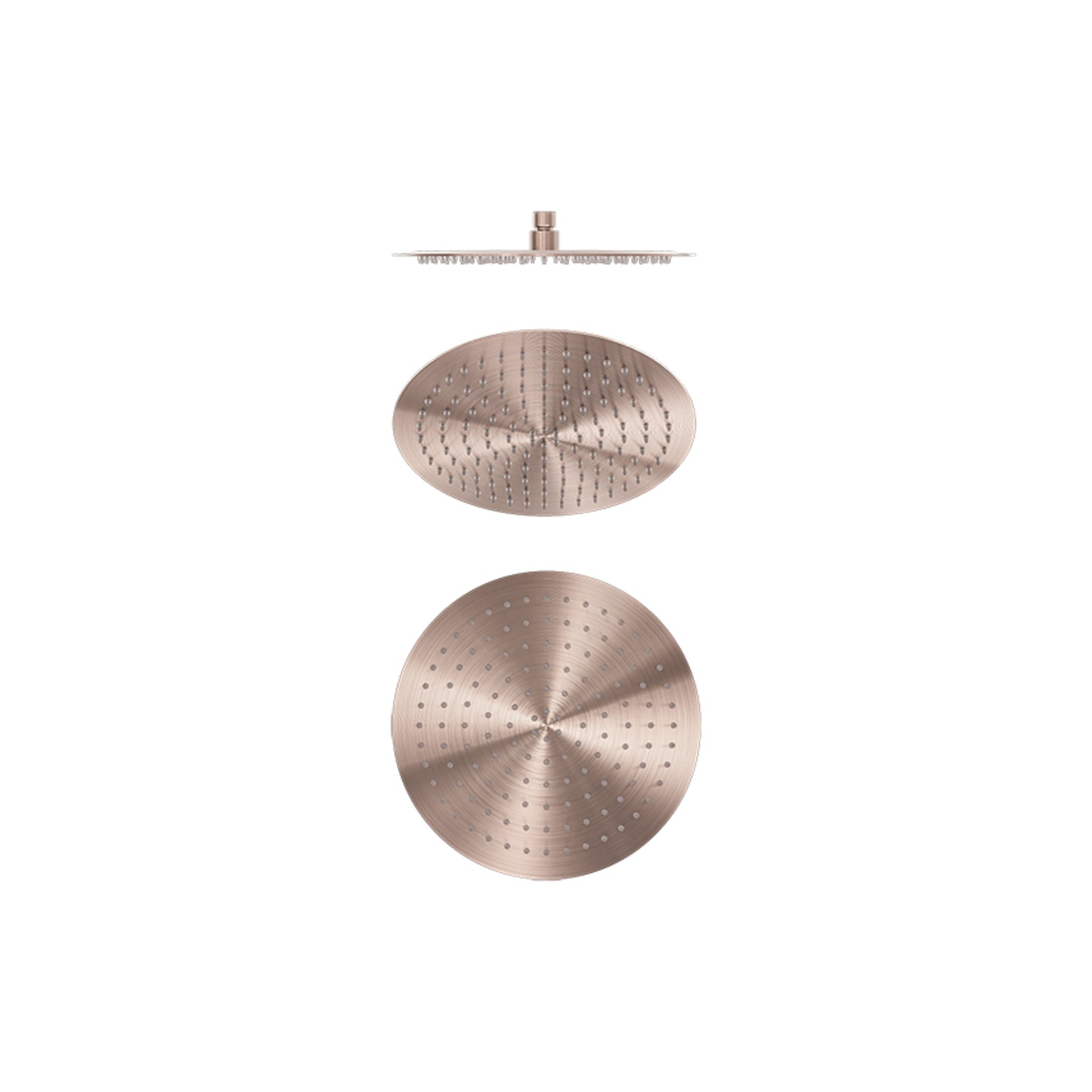 Zen SS316L 300mm Round Shower Head | Brushed Bronze | ArchiPro NZ