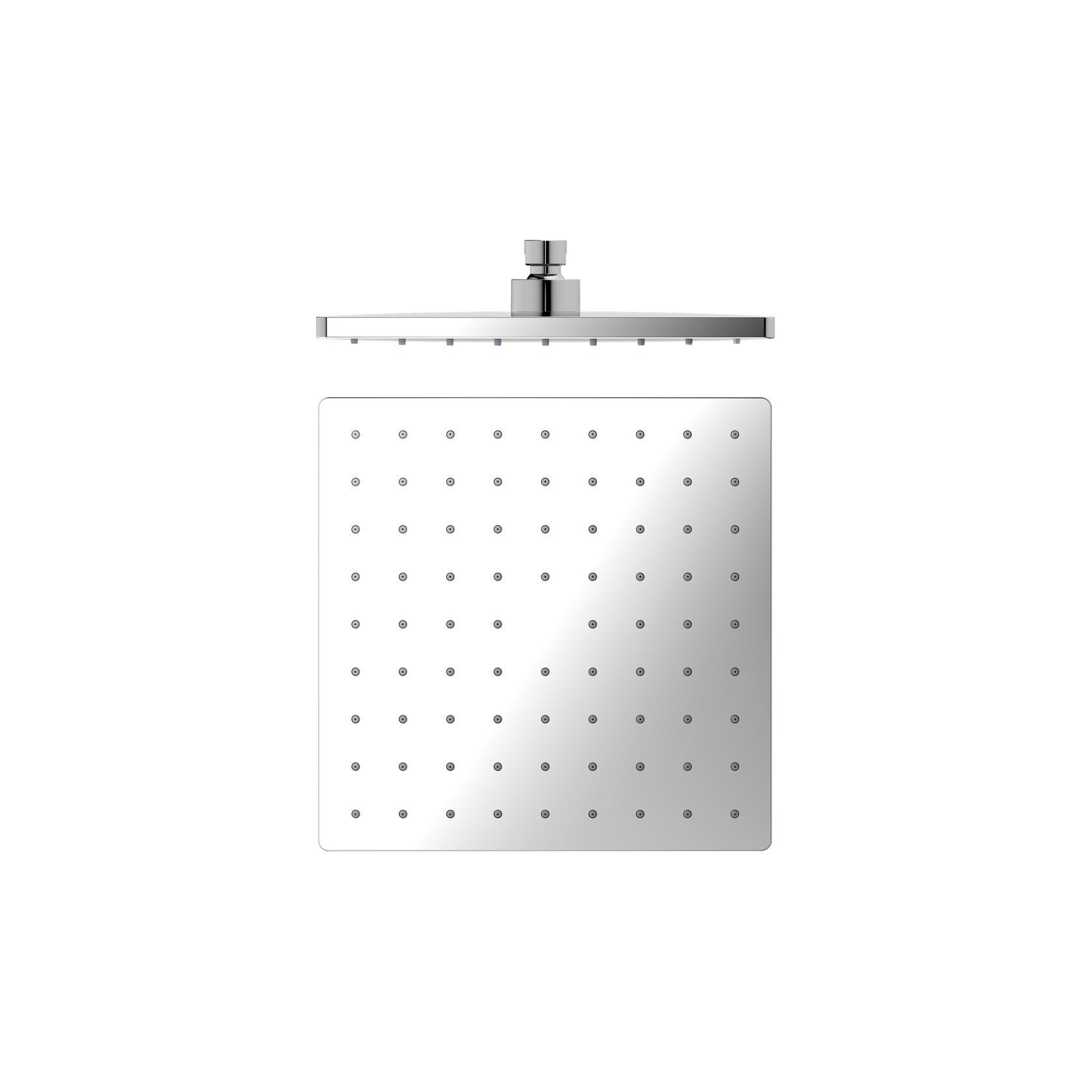 250mm Abs Square Shower Head Chrome | ArchiPro NZ