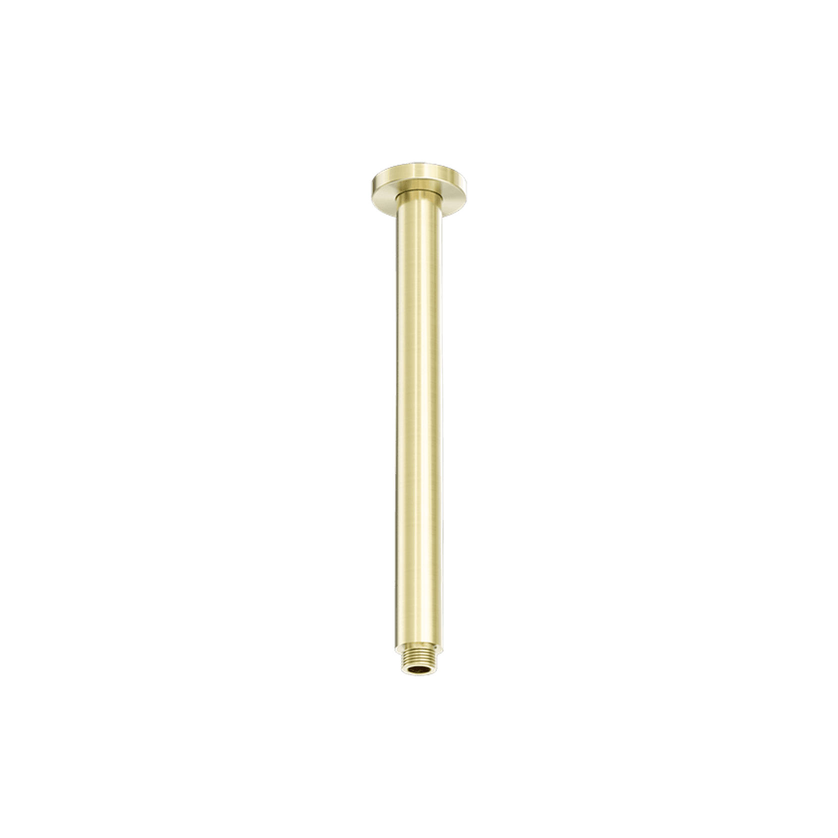 Zen SS316L Round Ceiling Arm 300mm Length | Brushed Gold | ArchiPro NZ