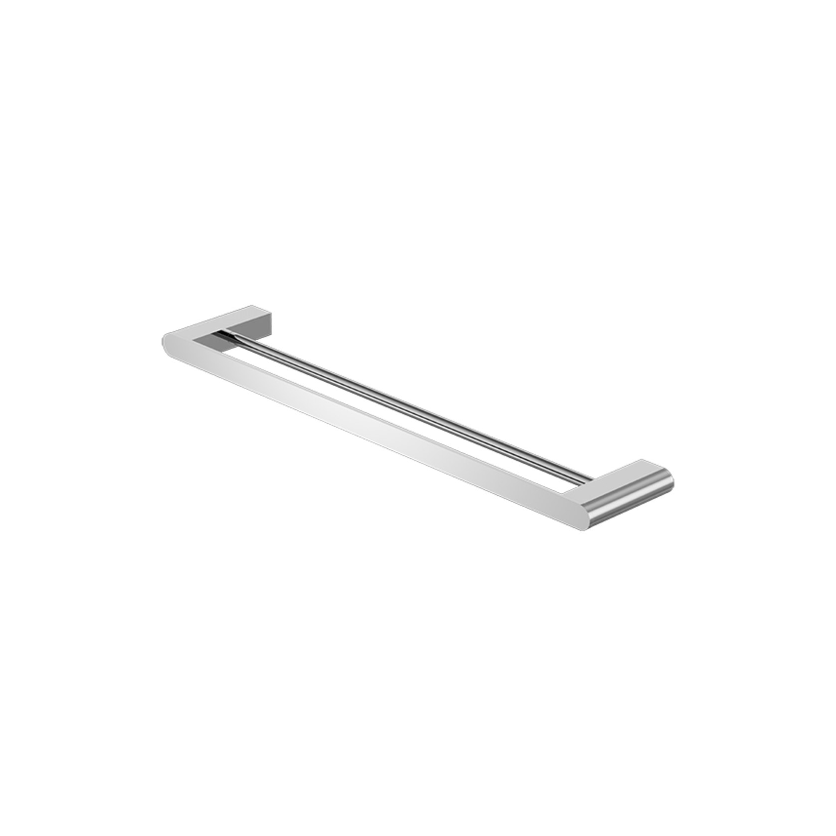 Bianca Double Towel Rail 600mm | Chrome | ArchiPro NZ