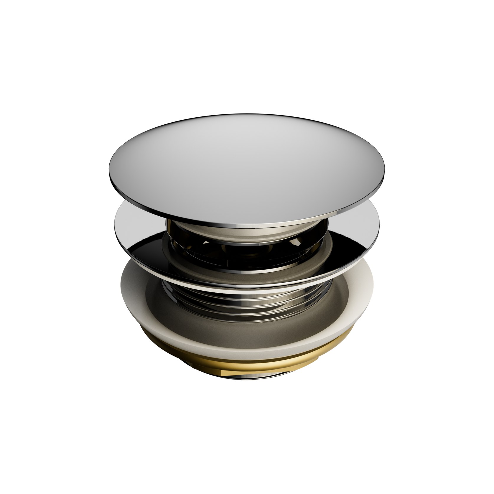 Short Pop Up Bath Waste 40mm Chrome | ArchiPro NZ