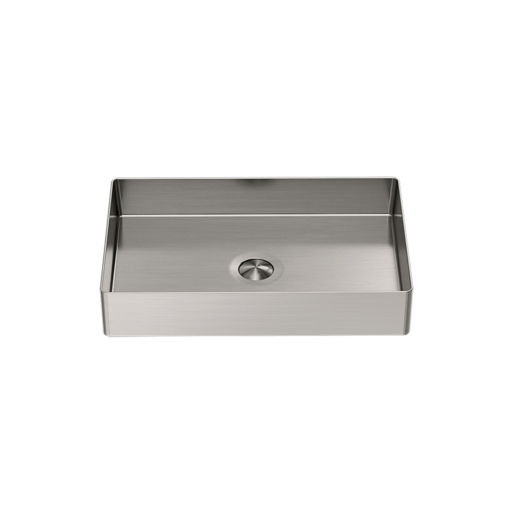 Opal Rectangle Stainless Steel Basin Brushed Nickel | ArchiPro NZ